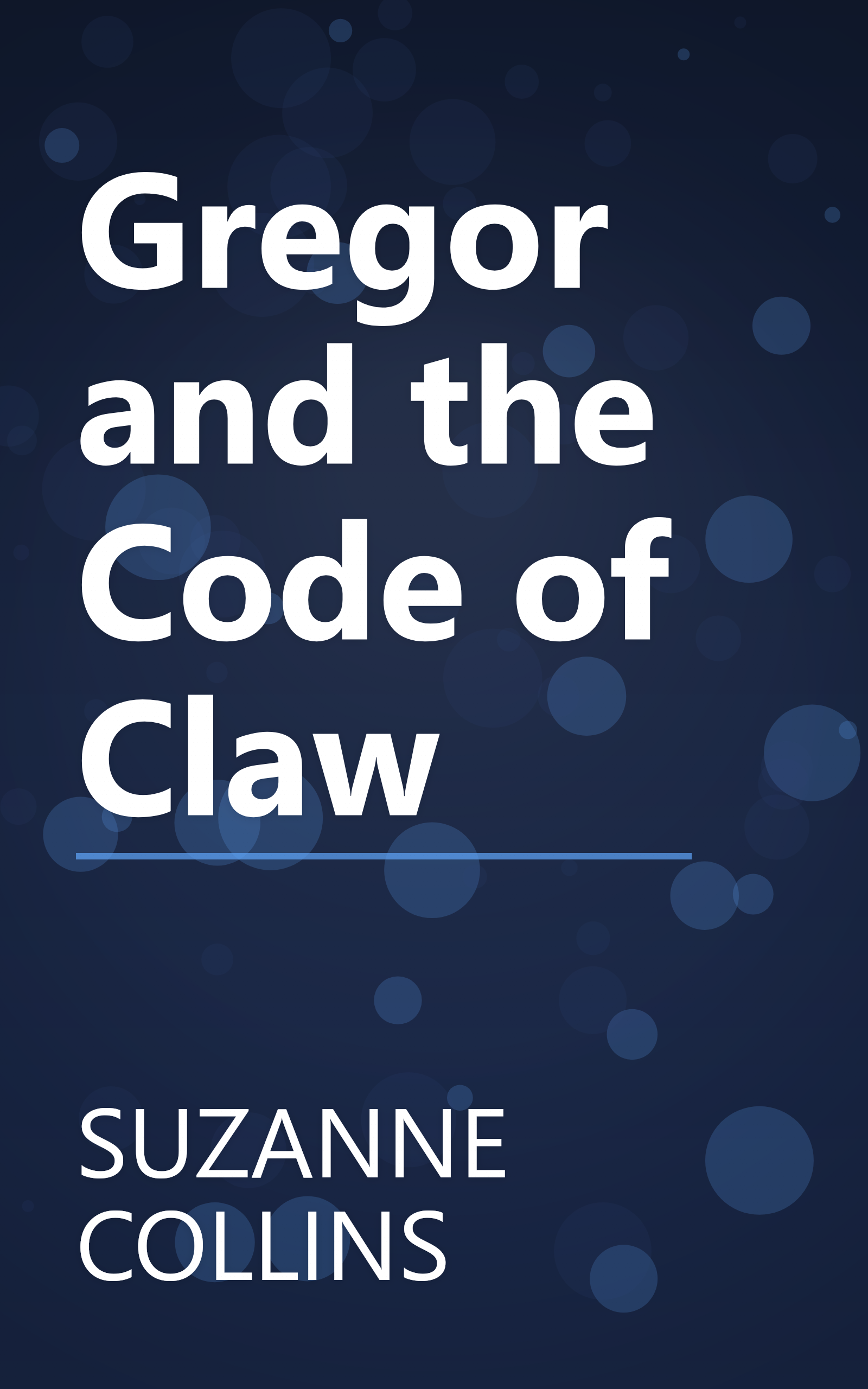 Gregor and the Code of Claw book cover