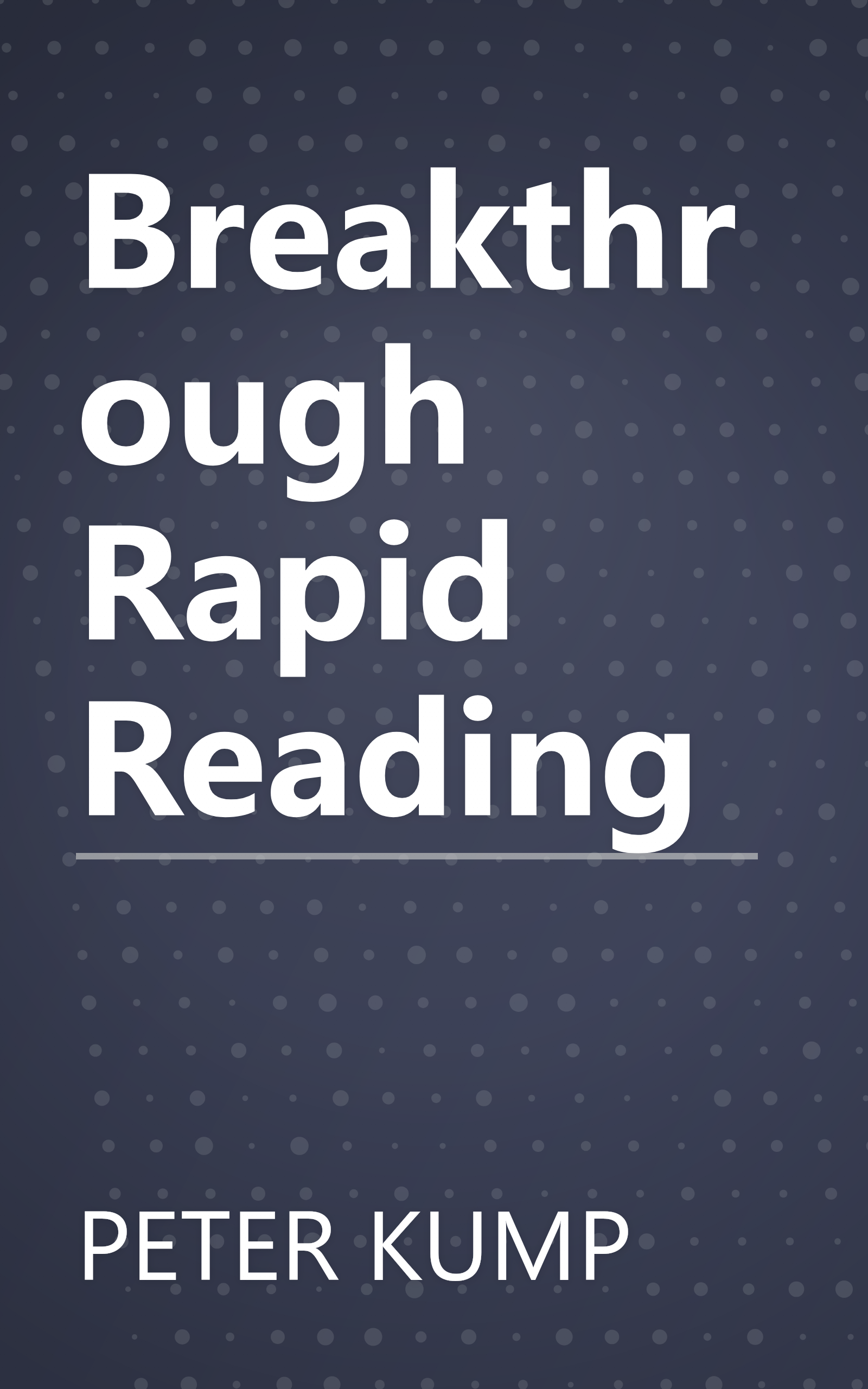 Breakthrough Rapid Reading book cover