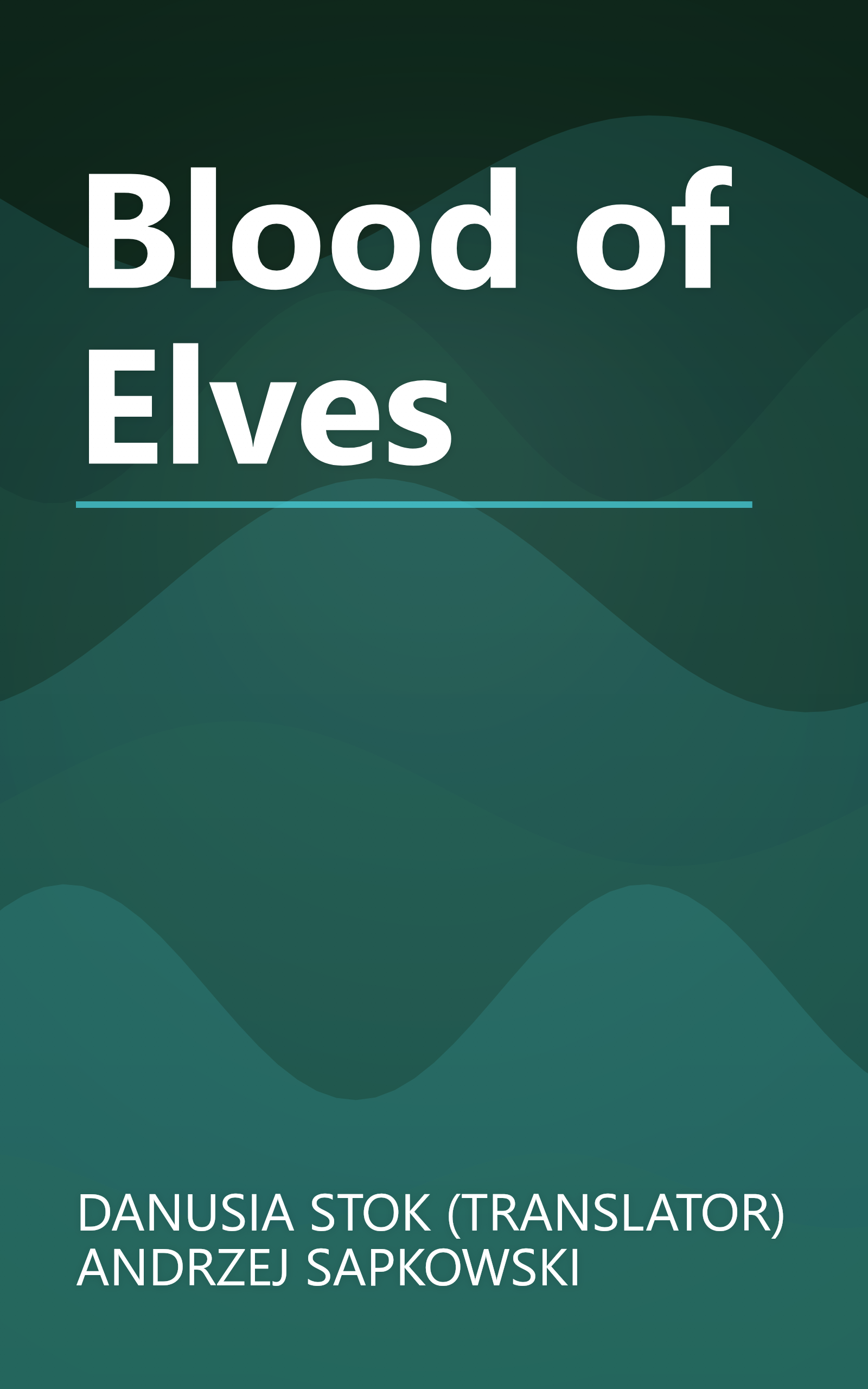Blood of Elves book cover