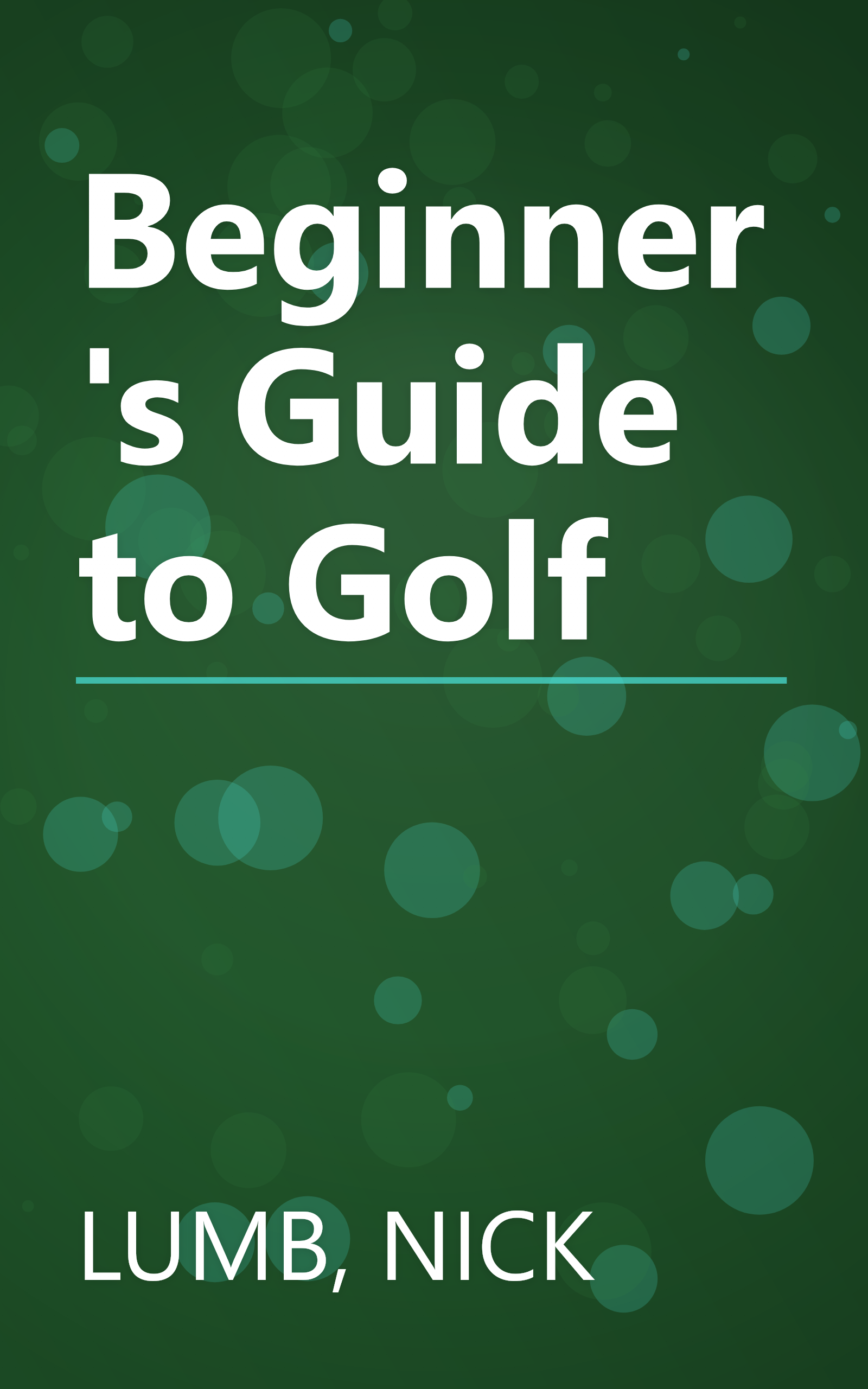 Beginner's Guide to Golf book cover