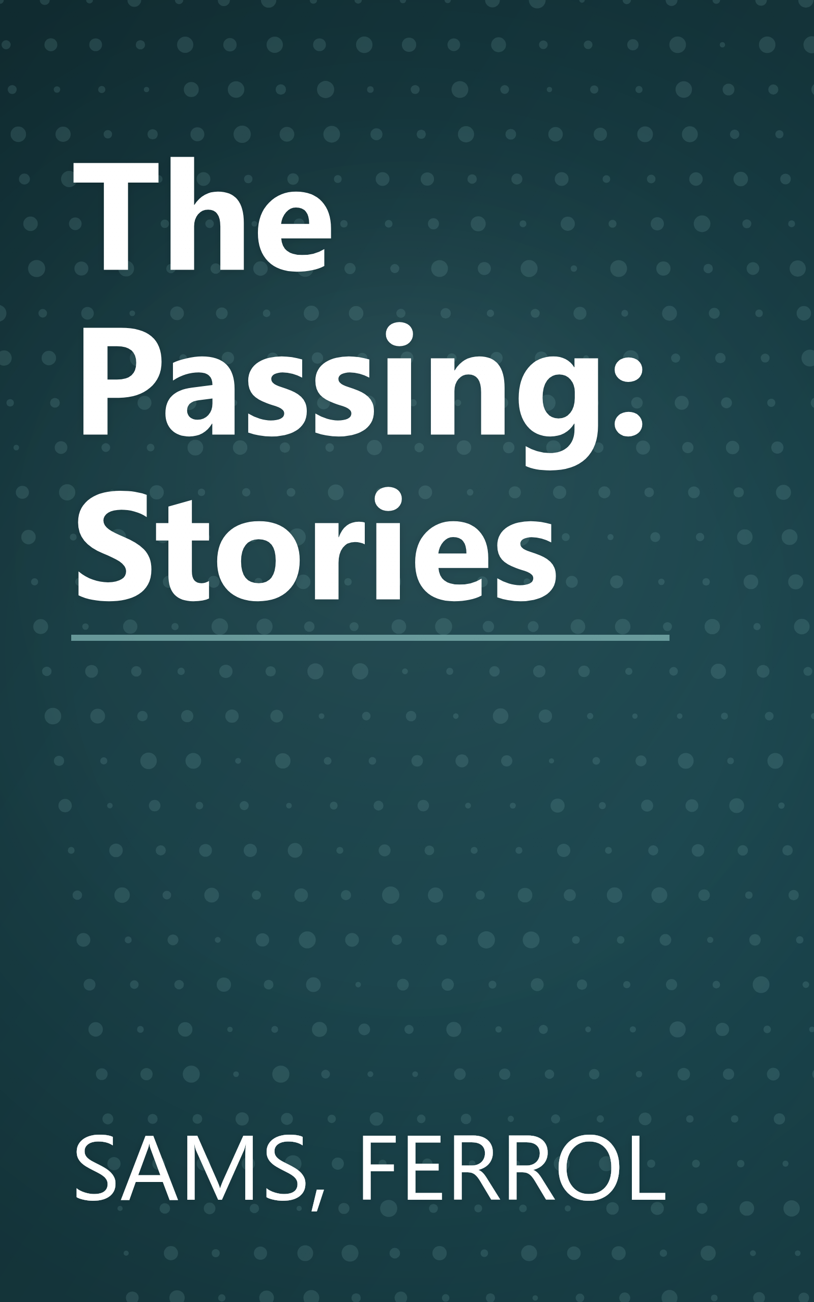 The Passing: Stories book cover