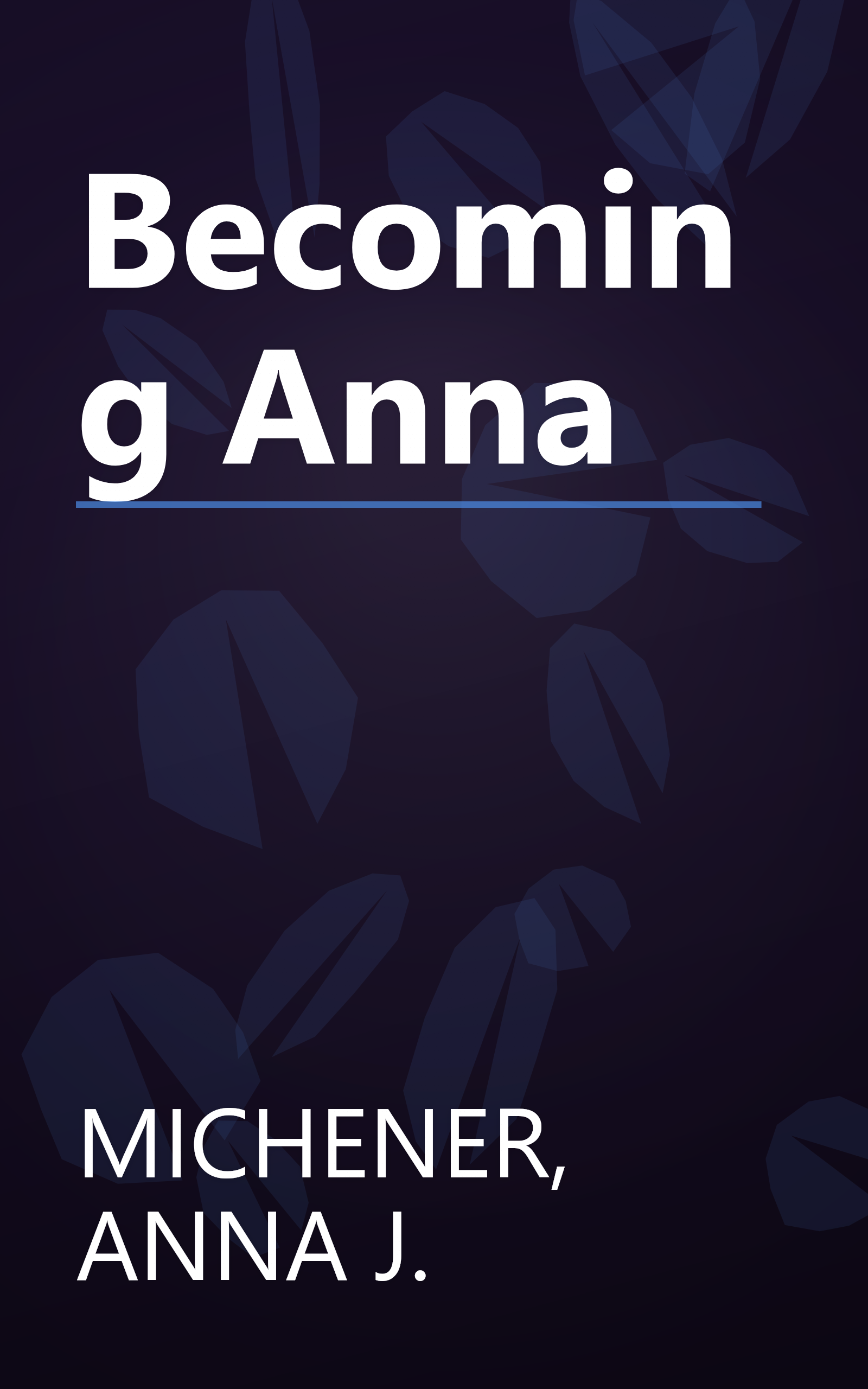 Becoming Anna book cover