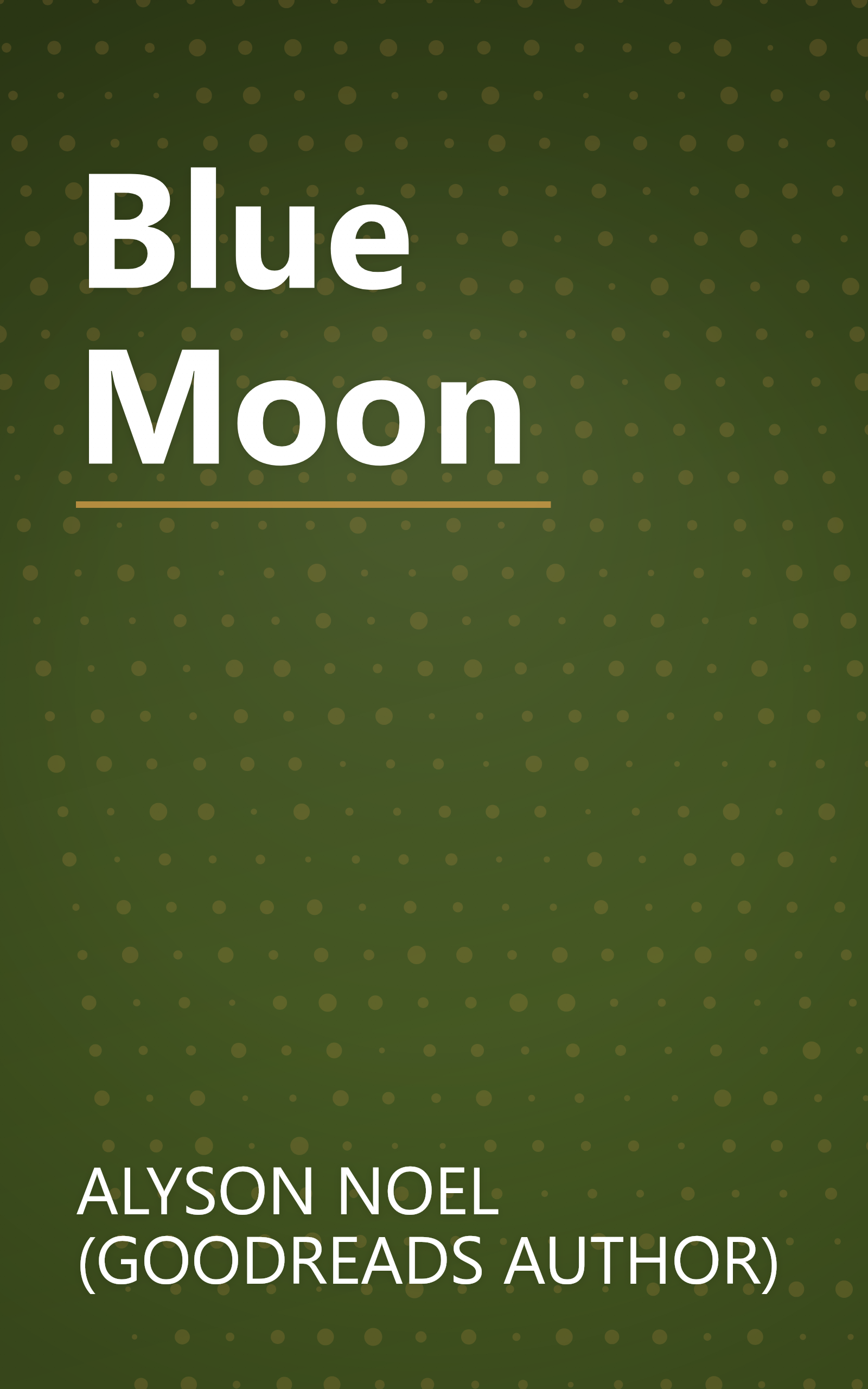 Blue Moon book cover
