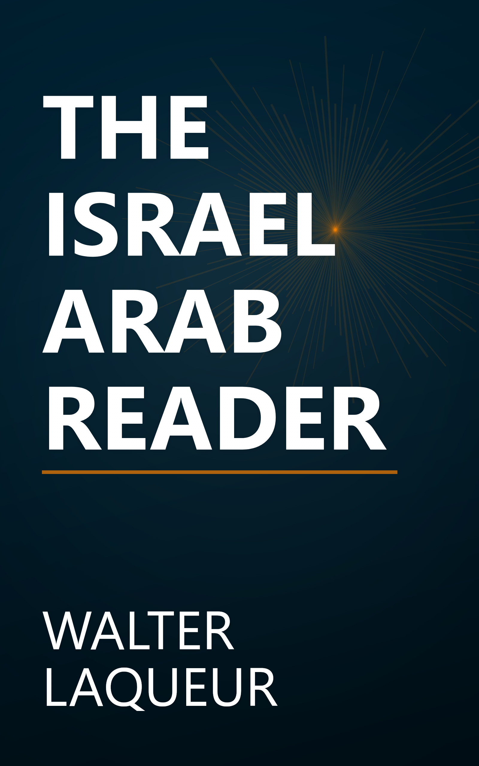 THE ISRAEL ARAB READER book cover