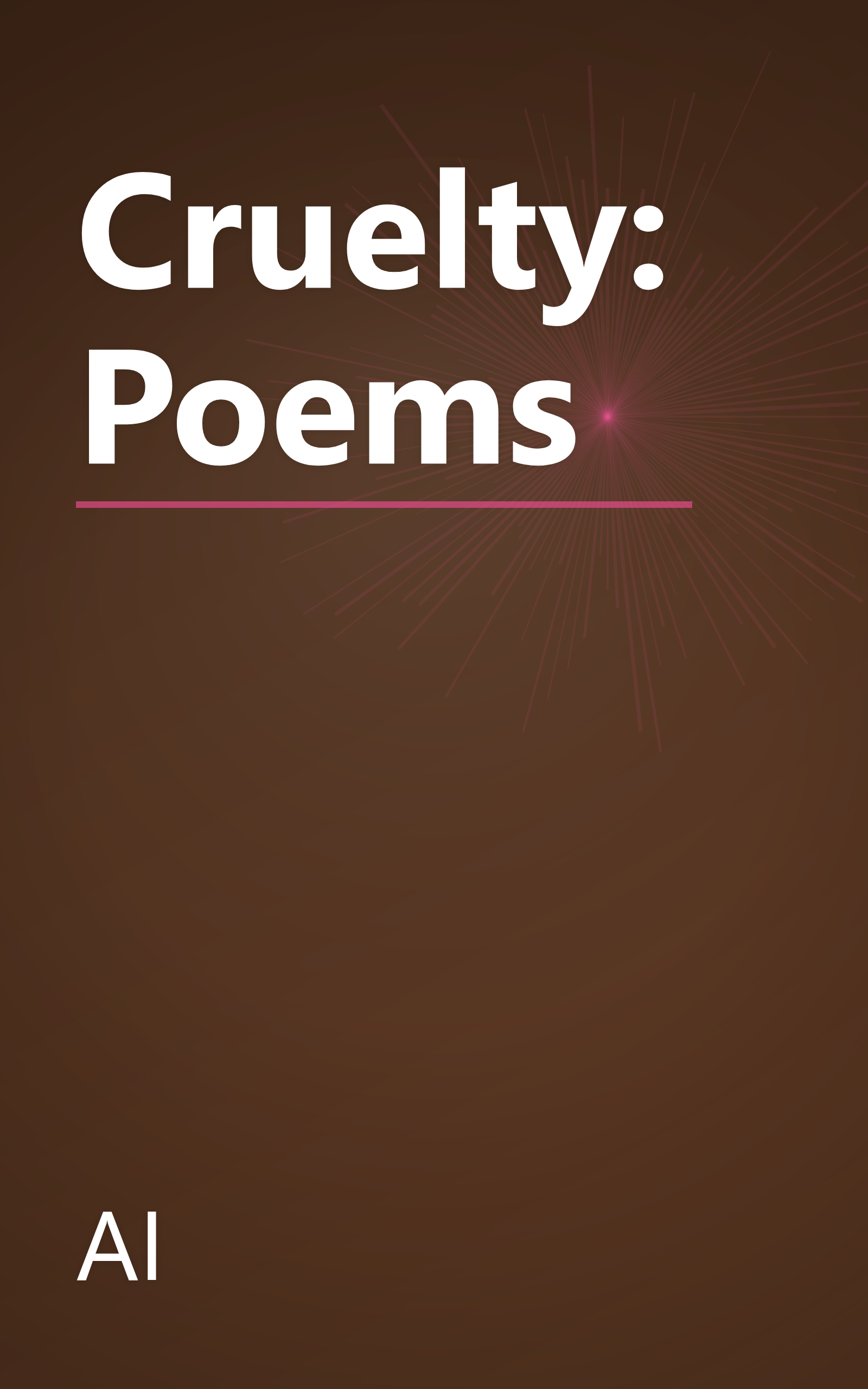 Cruelty: Poems book cover