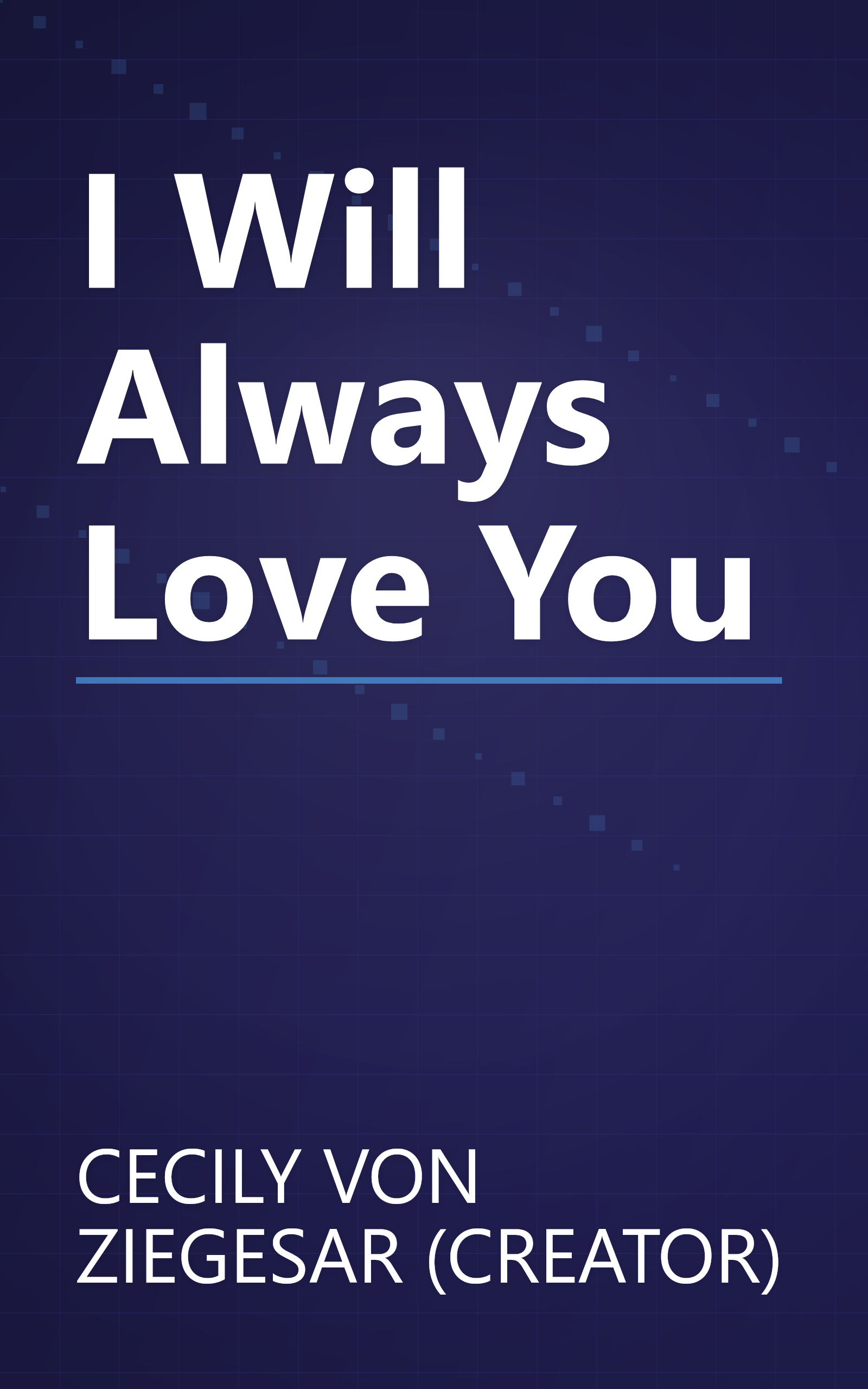 I Will Always Love You book cover