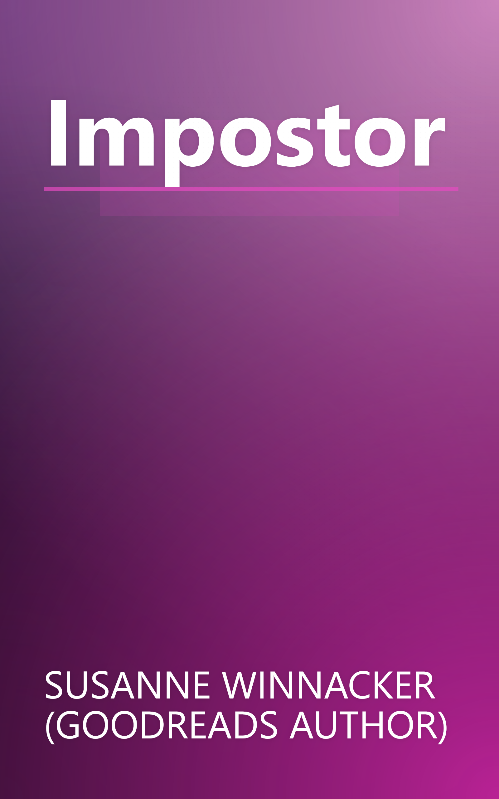 Impostor book cover