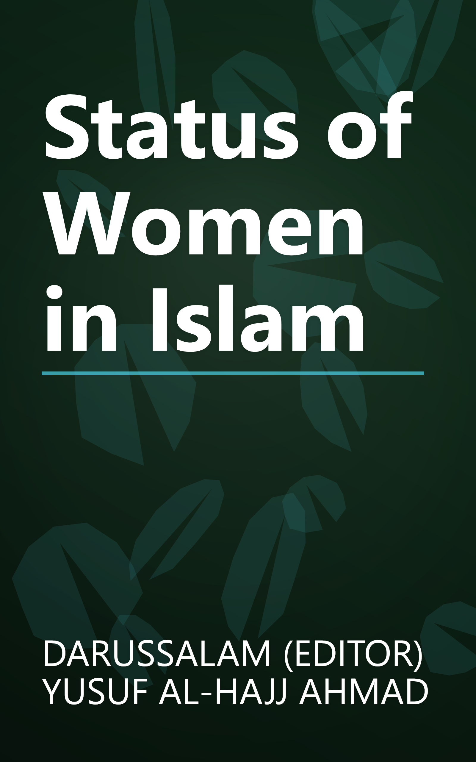 Status of Women in Islam book cover