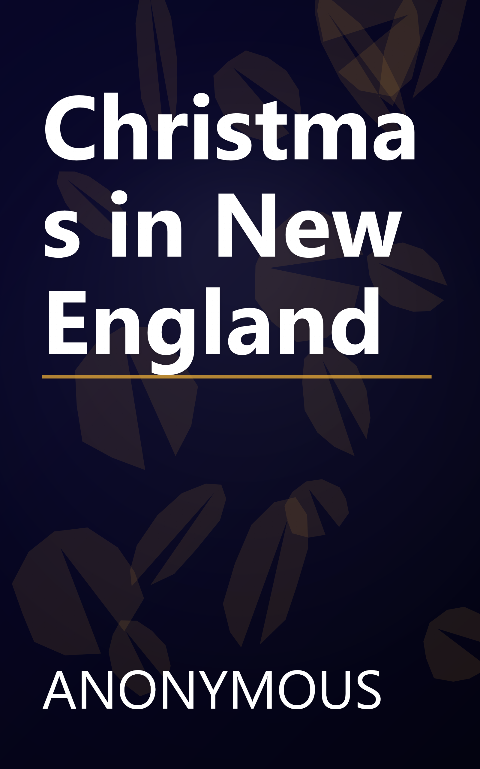 Christmas in New England book cover