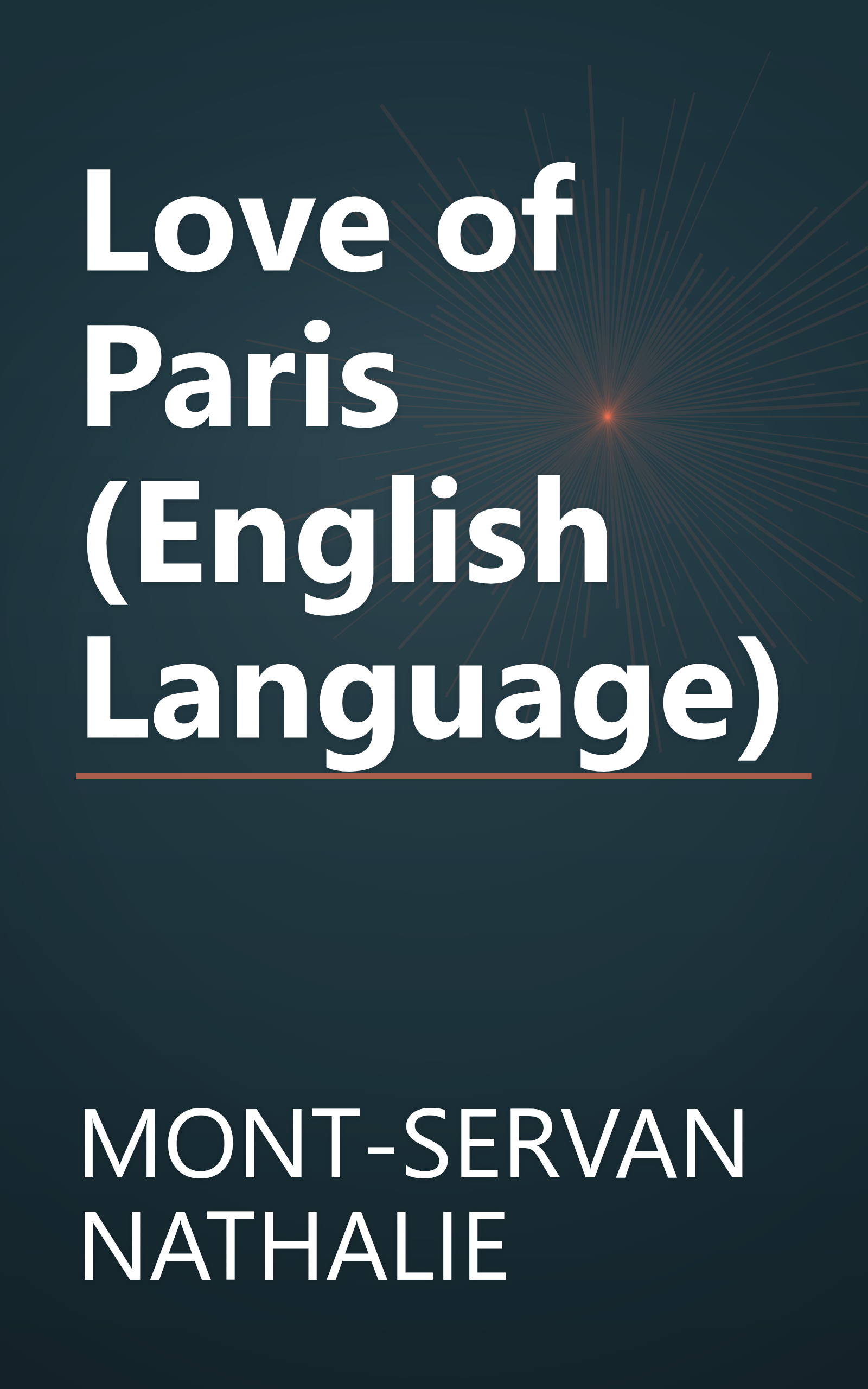 Love of Paris (English Language) book cover