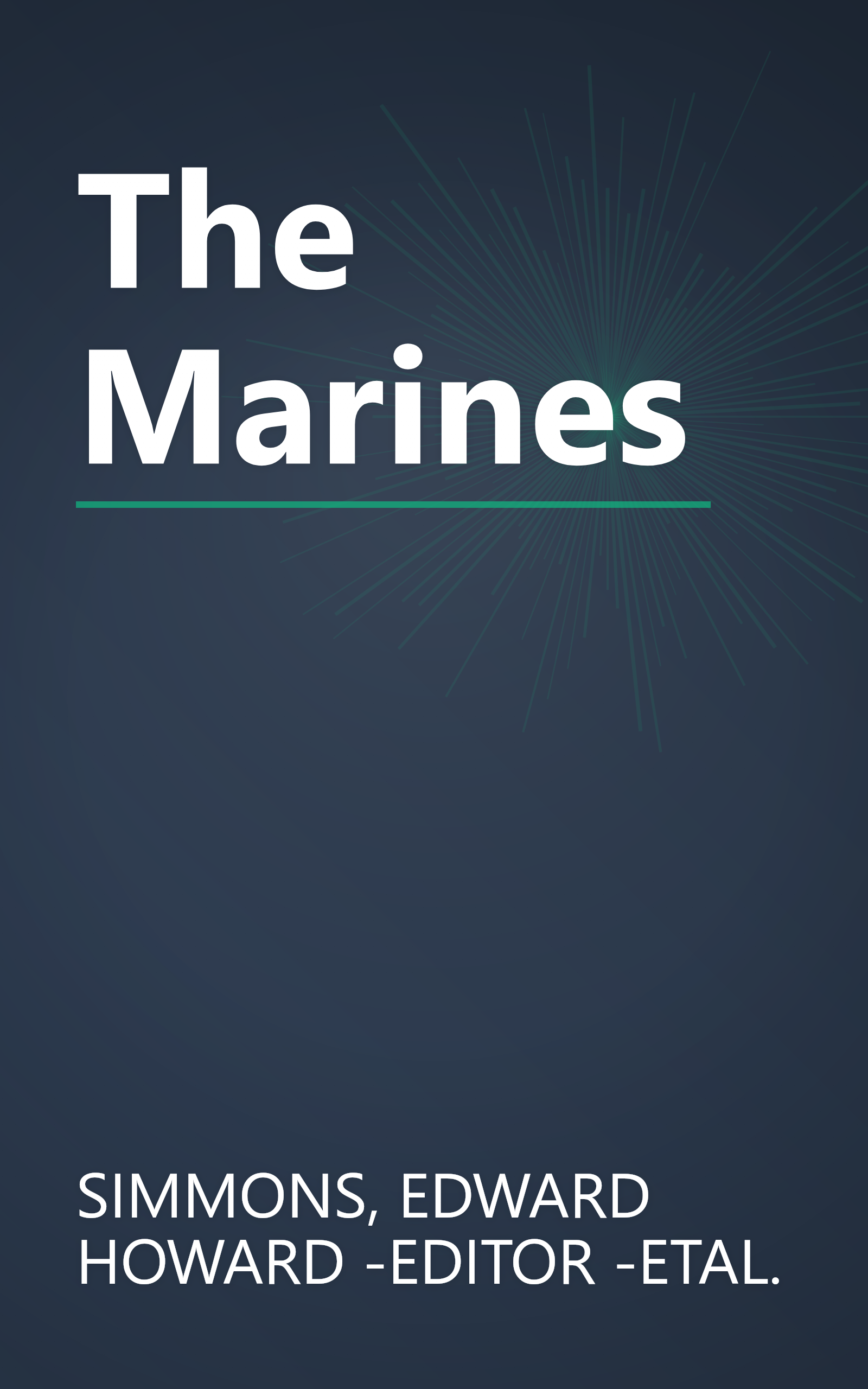 The Marines book cover