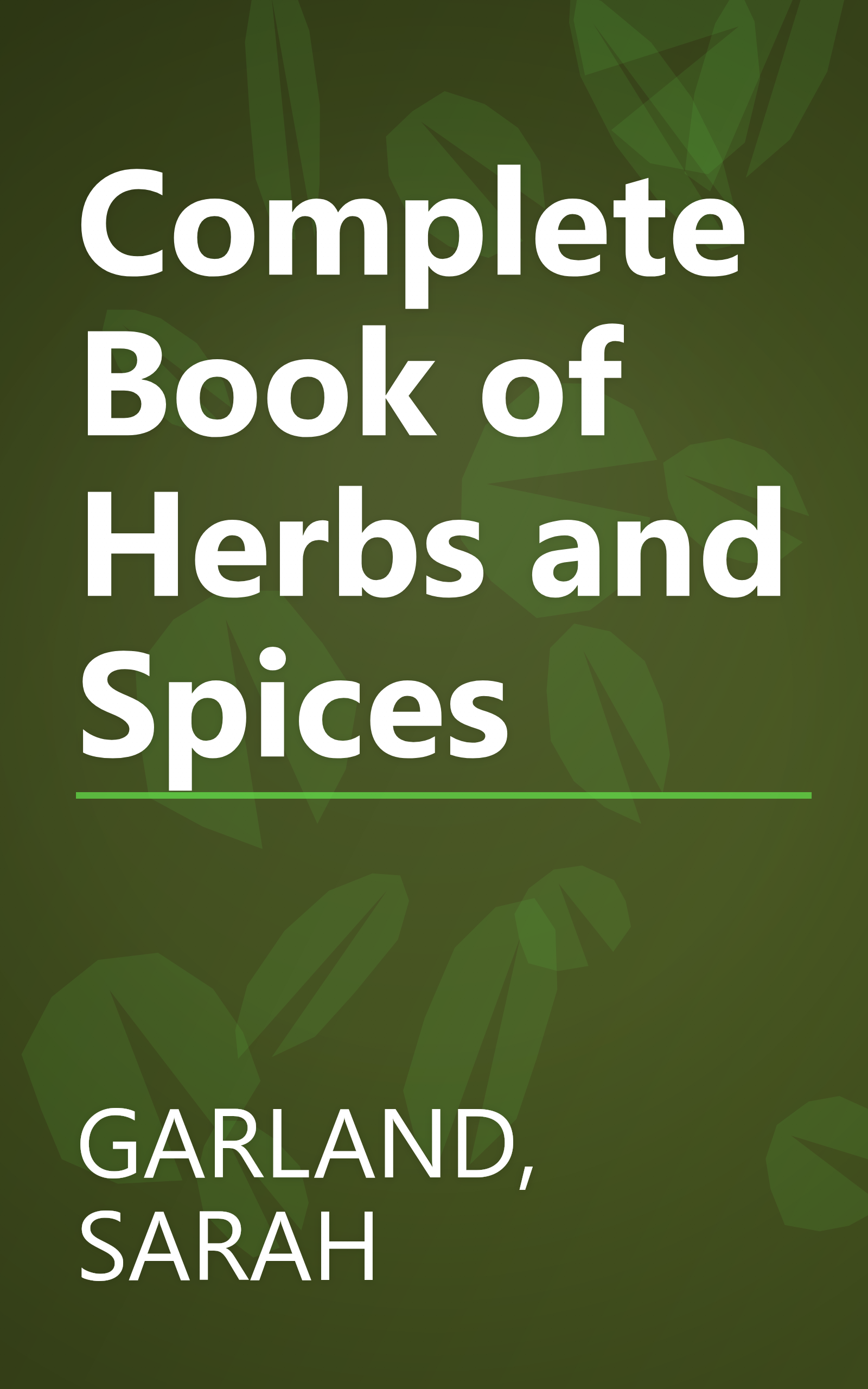 Complete Book of Herbs and Spices book cover