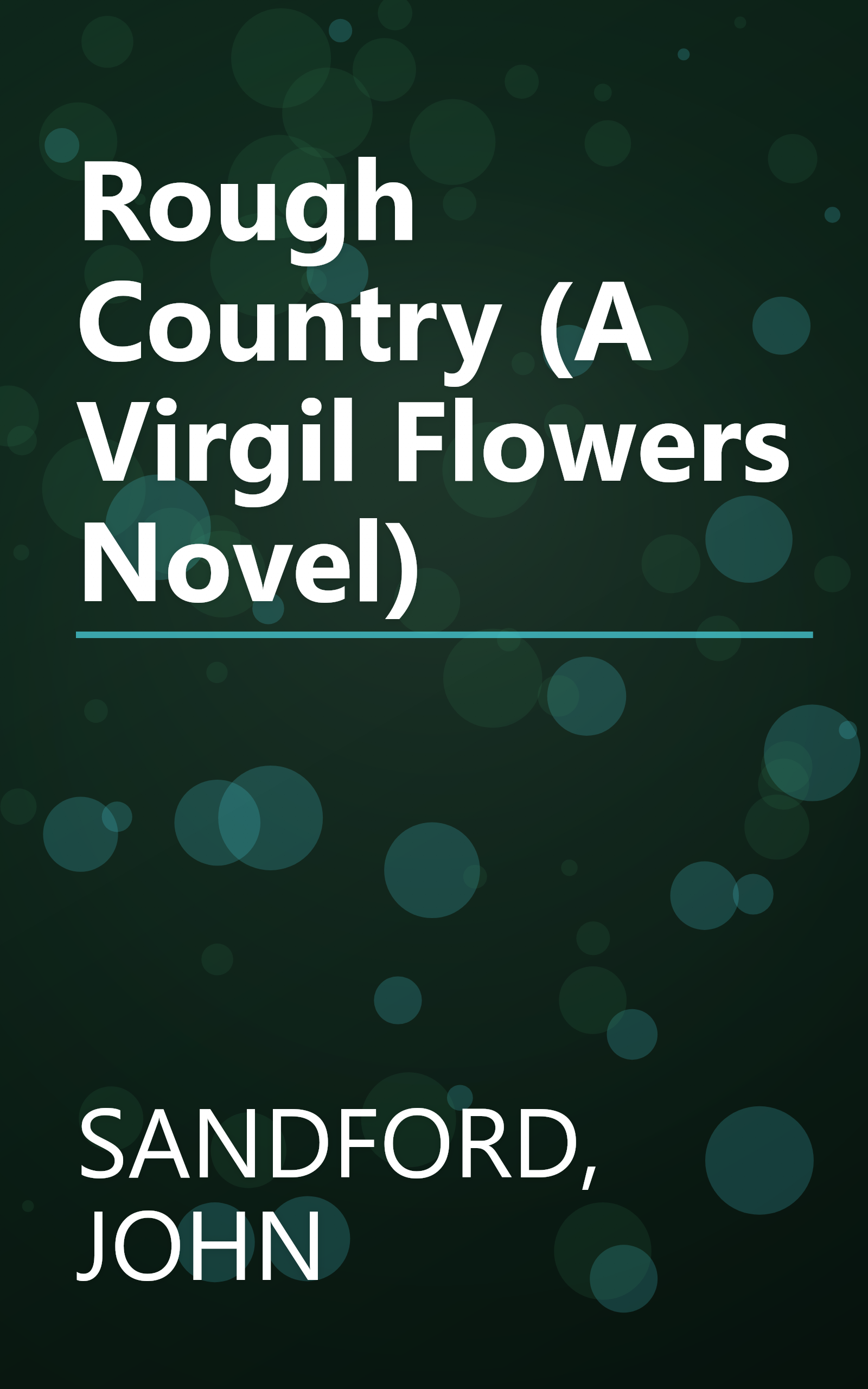 Rough Country (A Virgil Flowers Novel) book cover