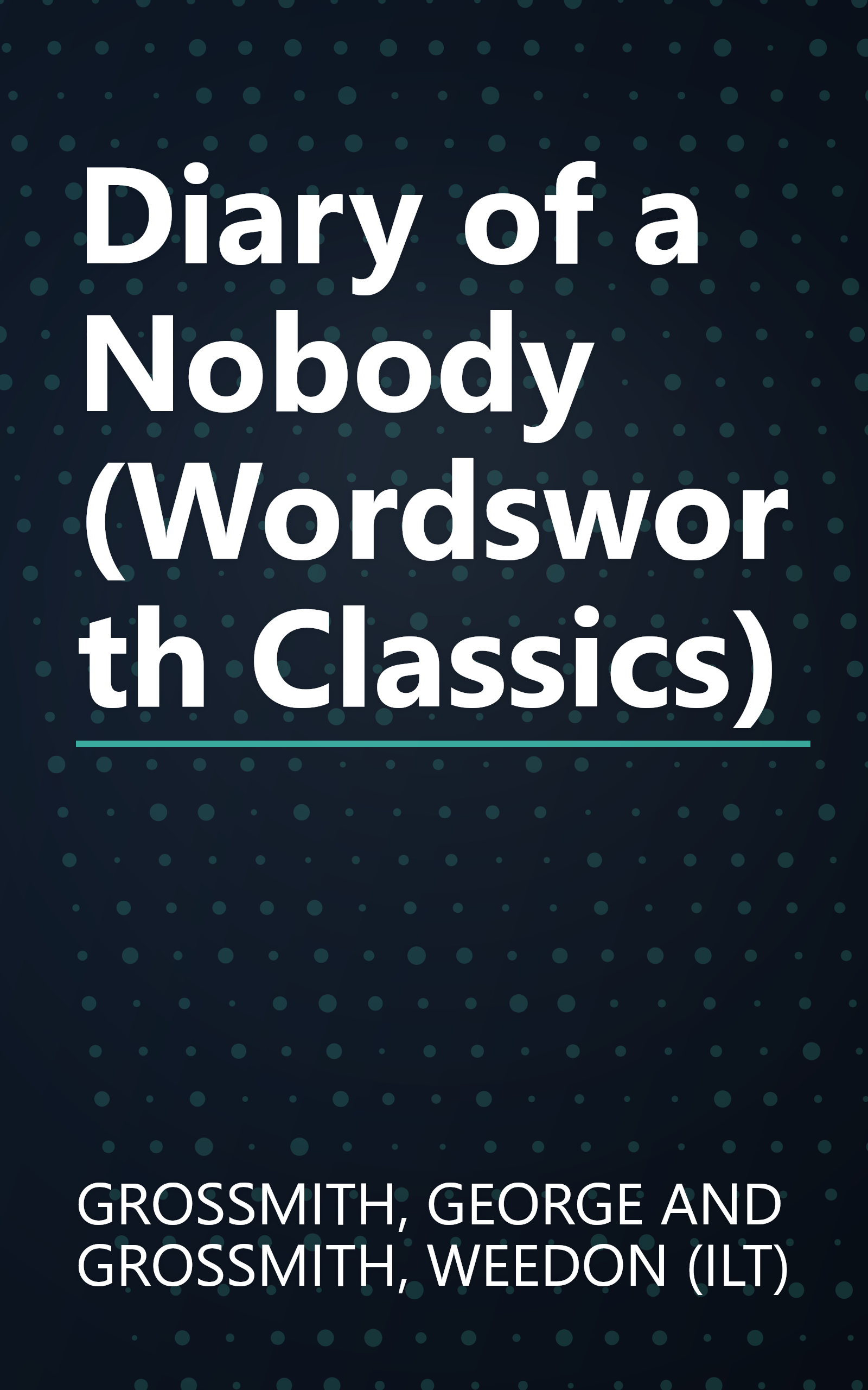 Diary of a Nobody (Wordsworth Classics) book cover