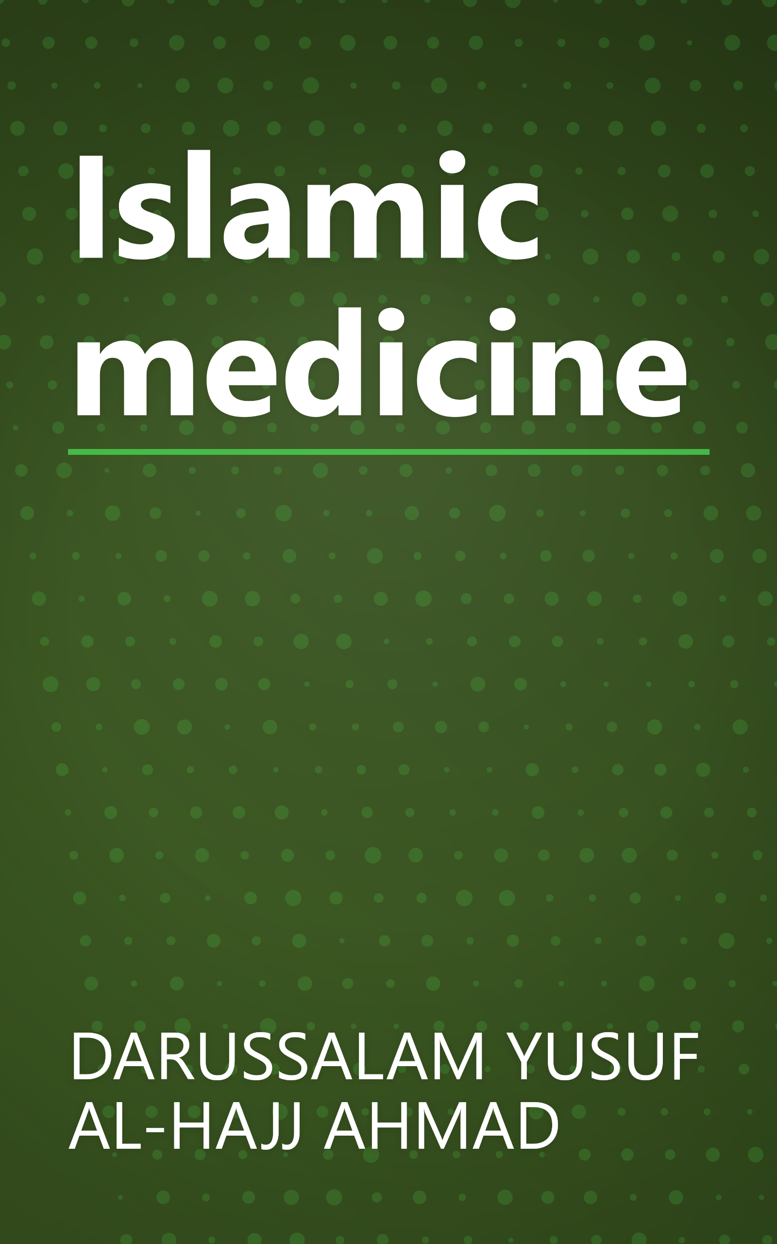 Islamic medicine book cover
