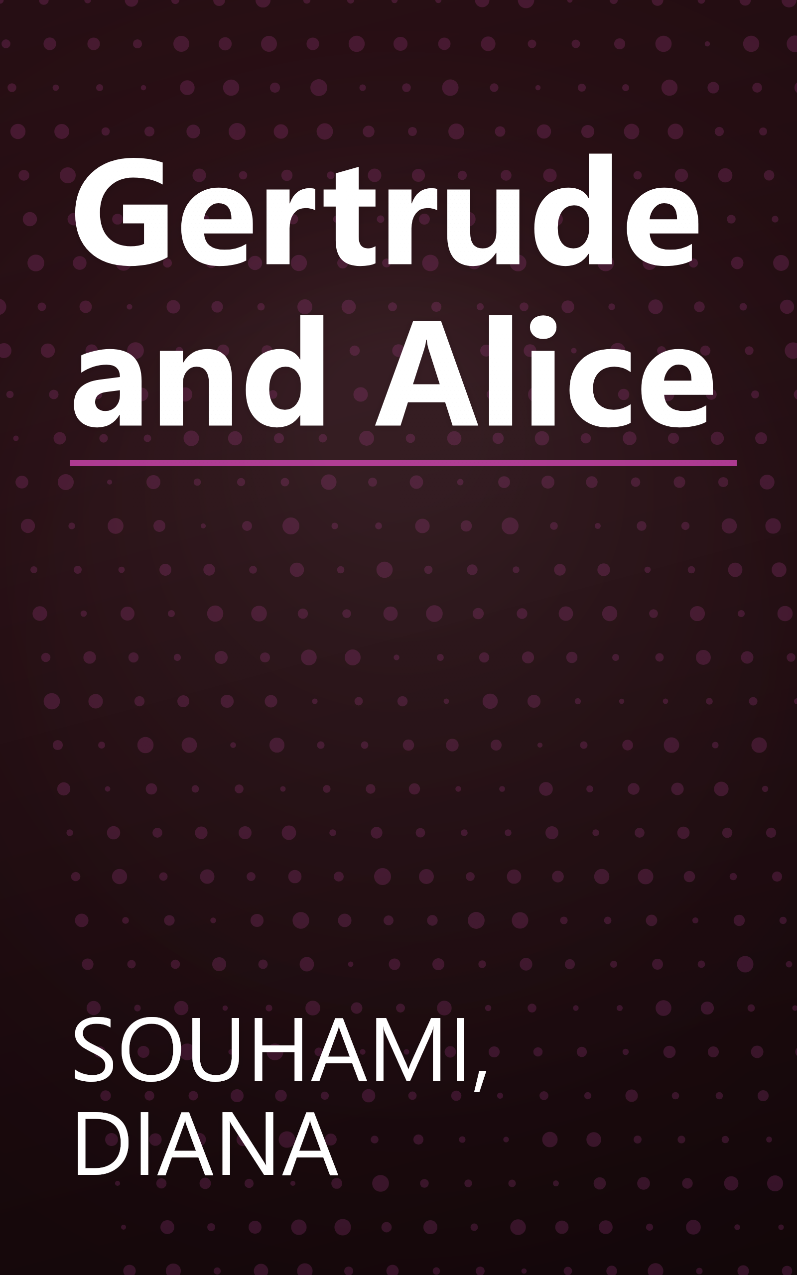 Gertrude and Alice book cover