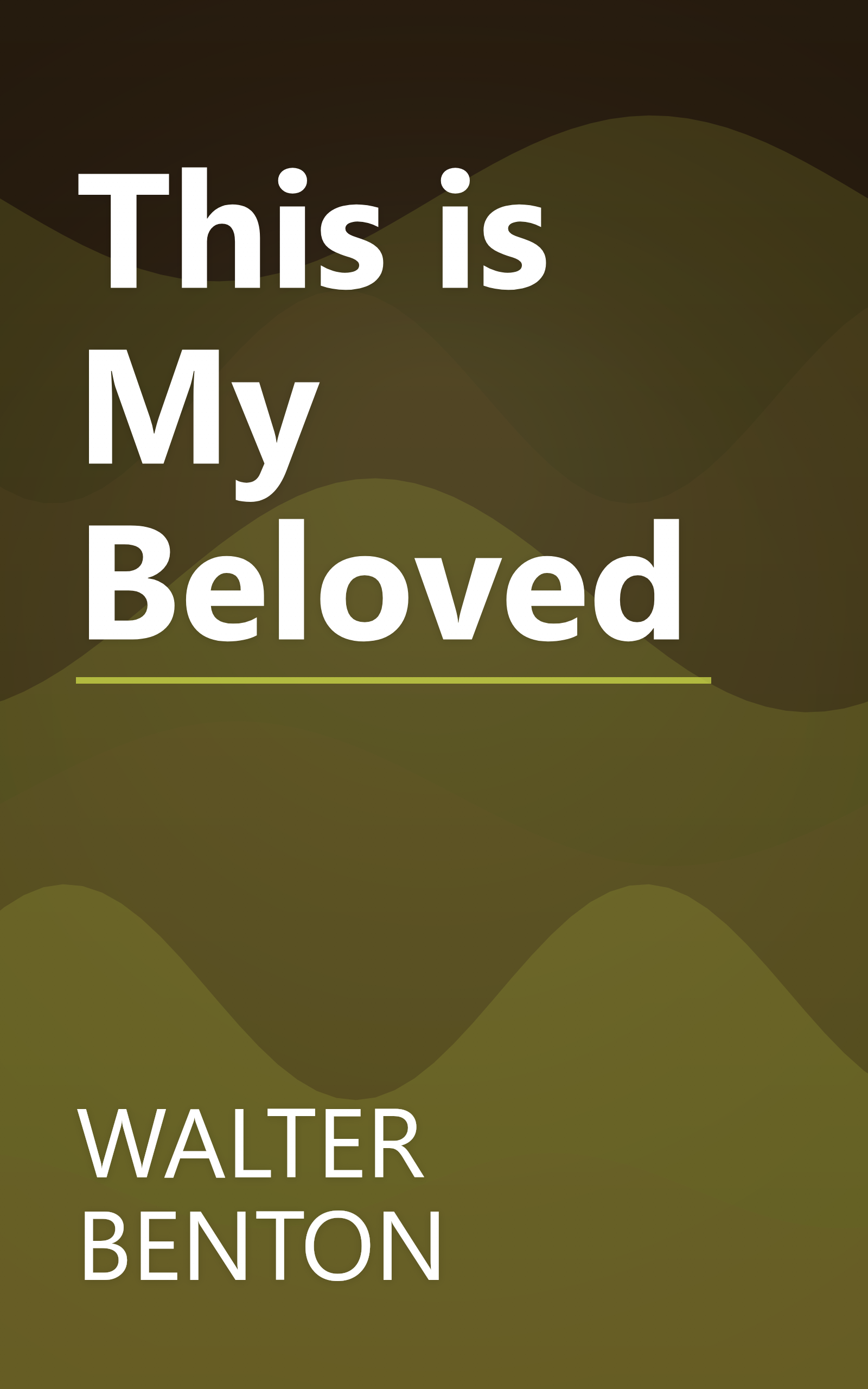 This is My Beloved book cover