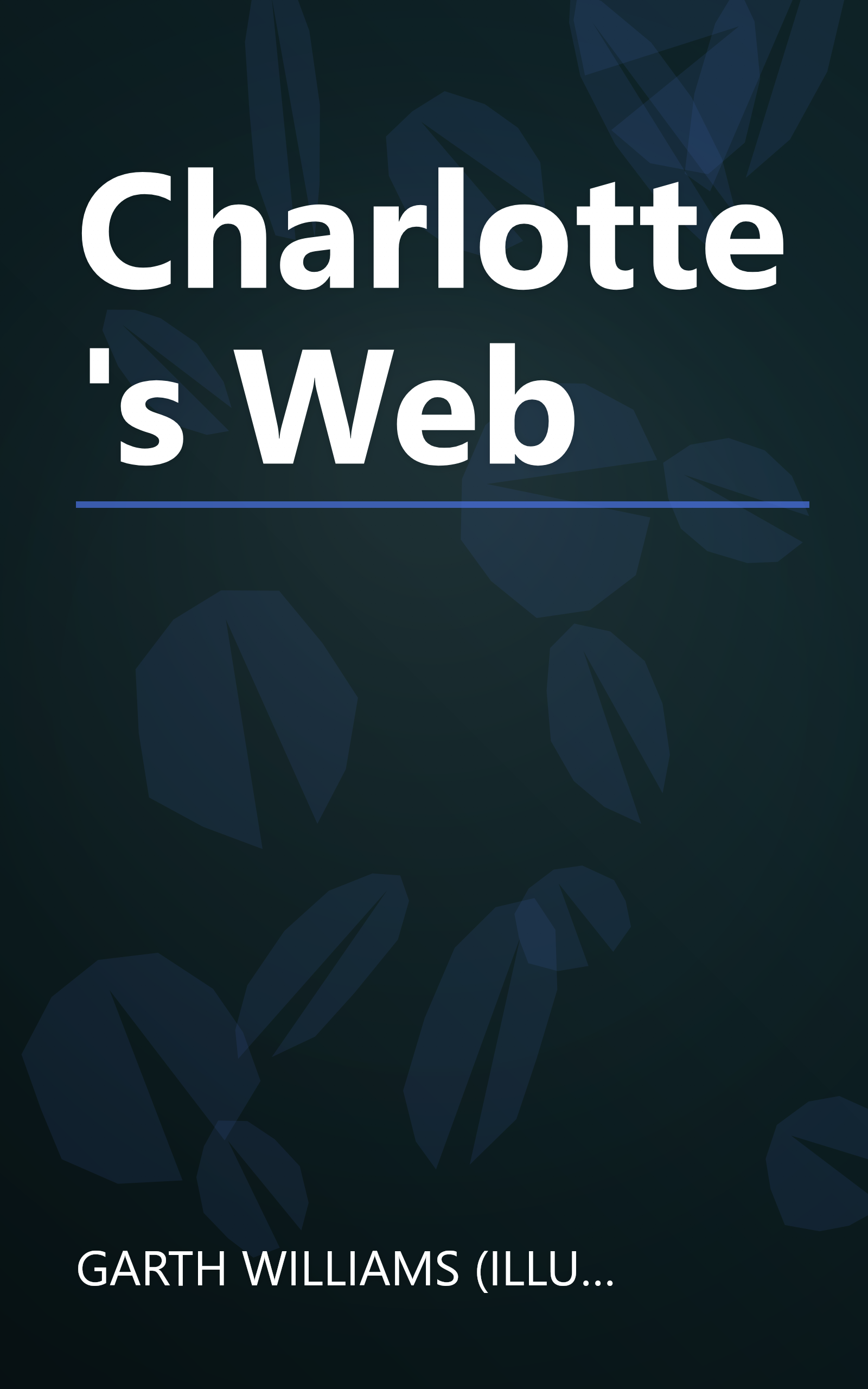 Charlotte's Web book cover