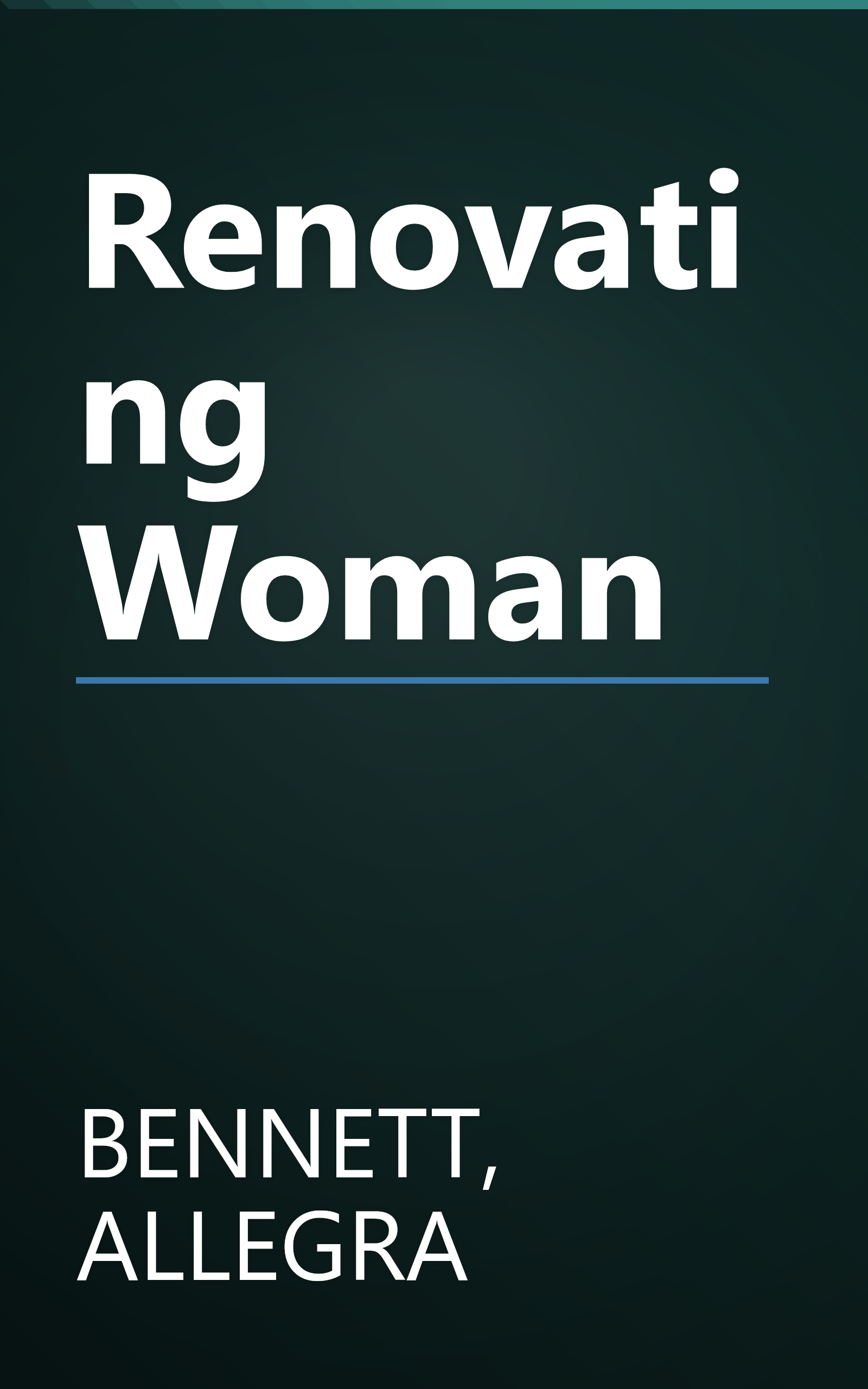 Renovating Woman book cover