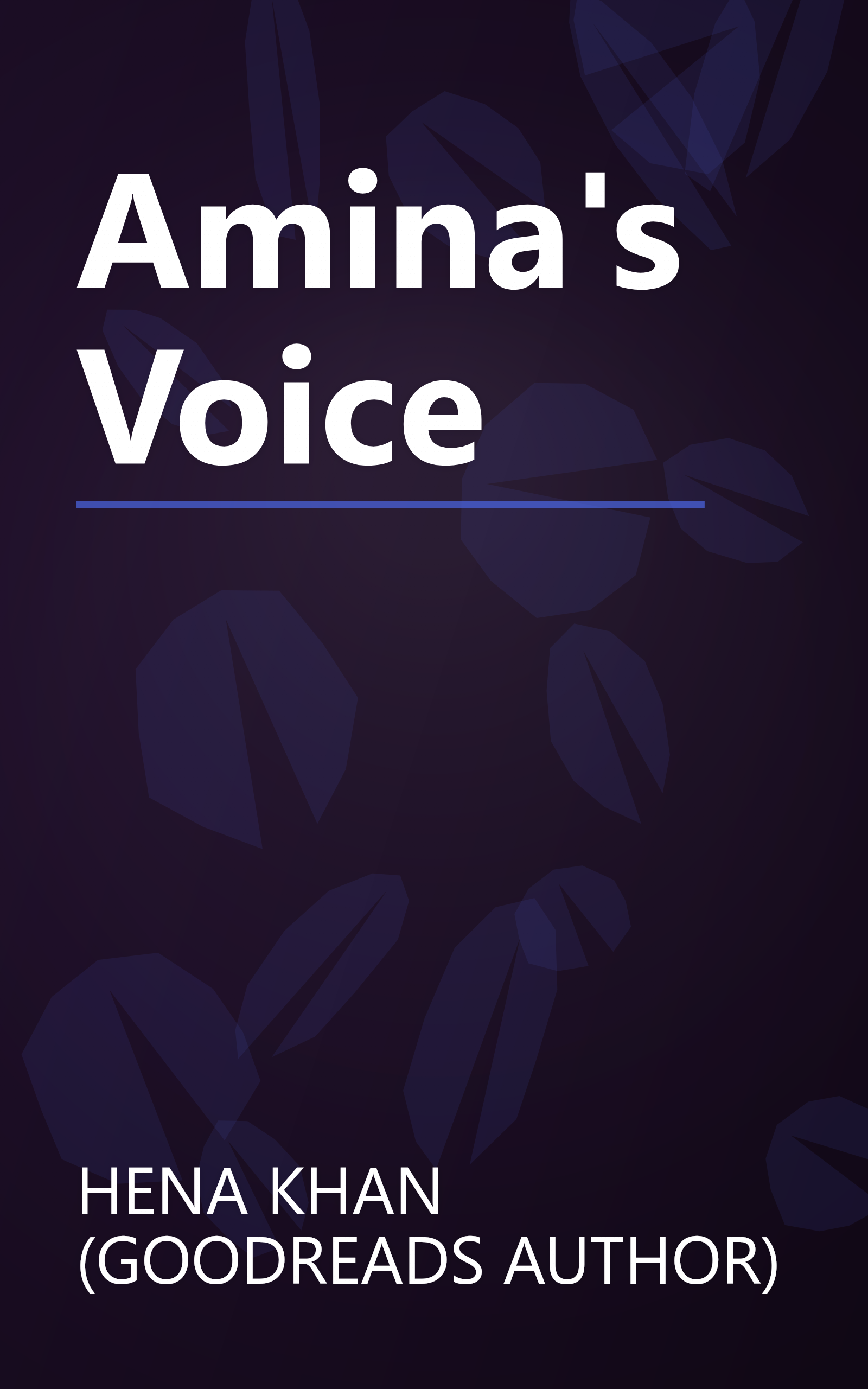 Amina's Voice book cover