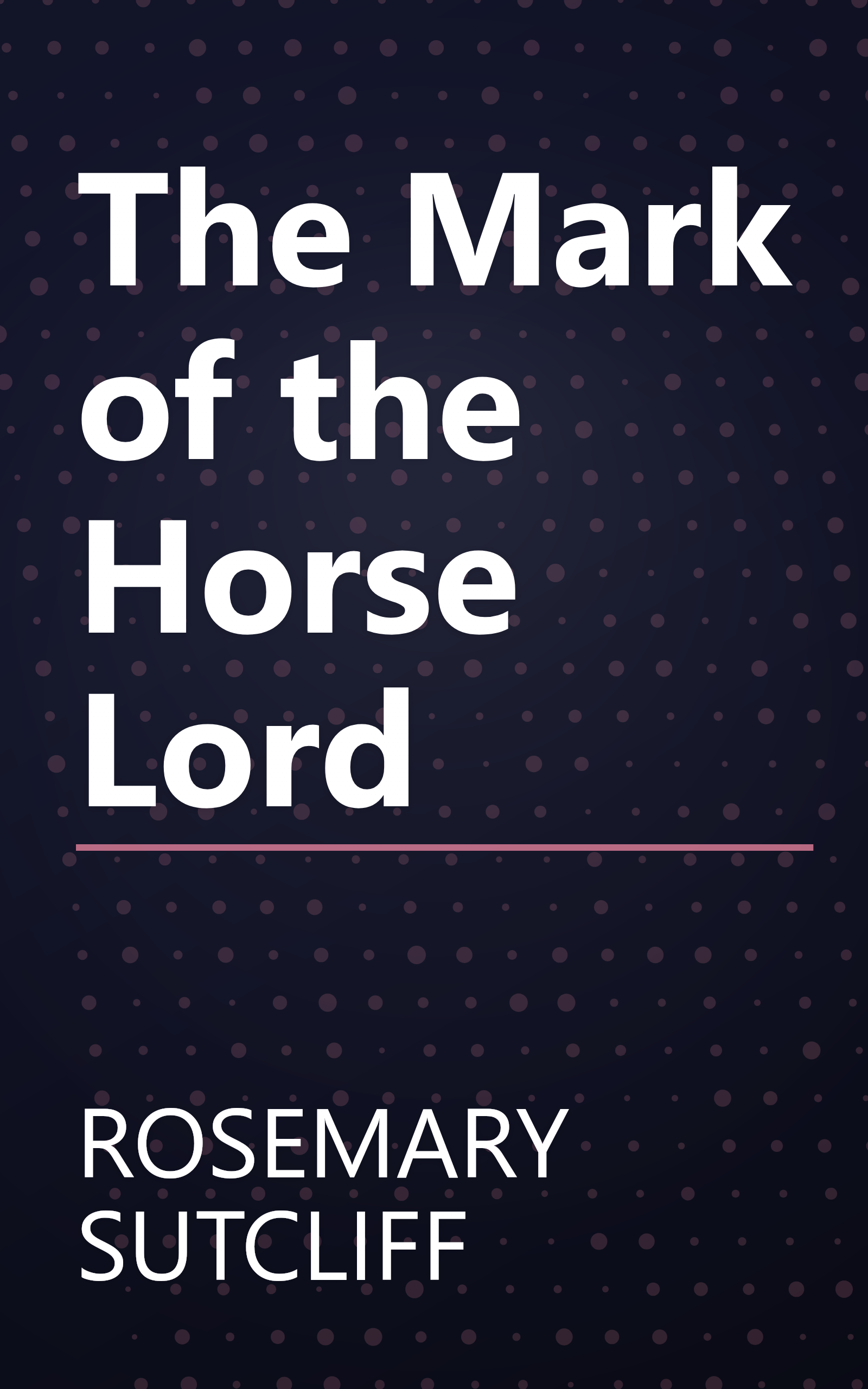 The Mark of the Horse Lord book cover
