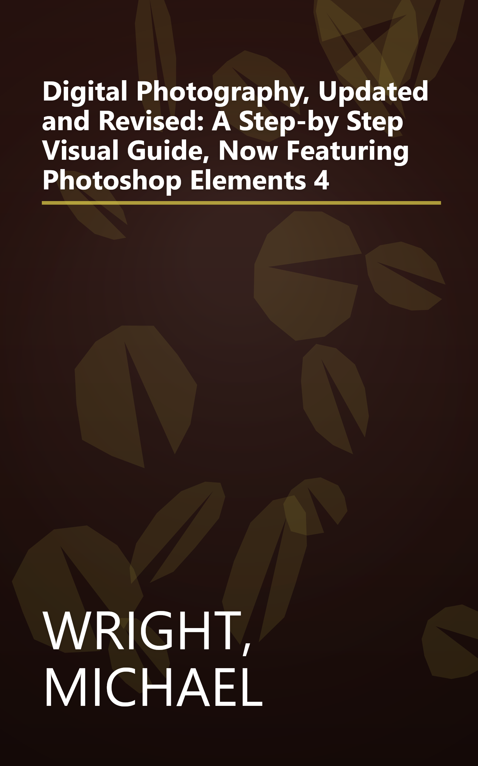 Digital Photography, Updated and Revised: A Step-by Step Visual Guide, Now Featuring Photoshop Elements 4 book cover