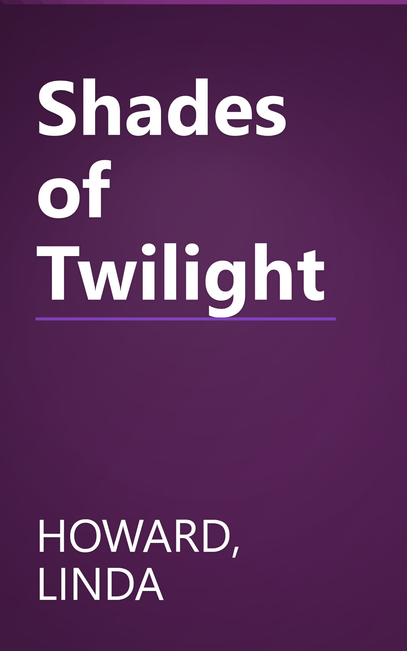 Shades of Twilight book cover