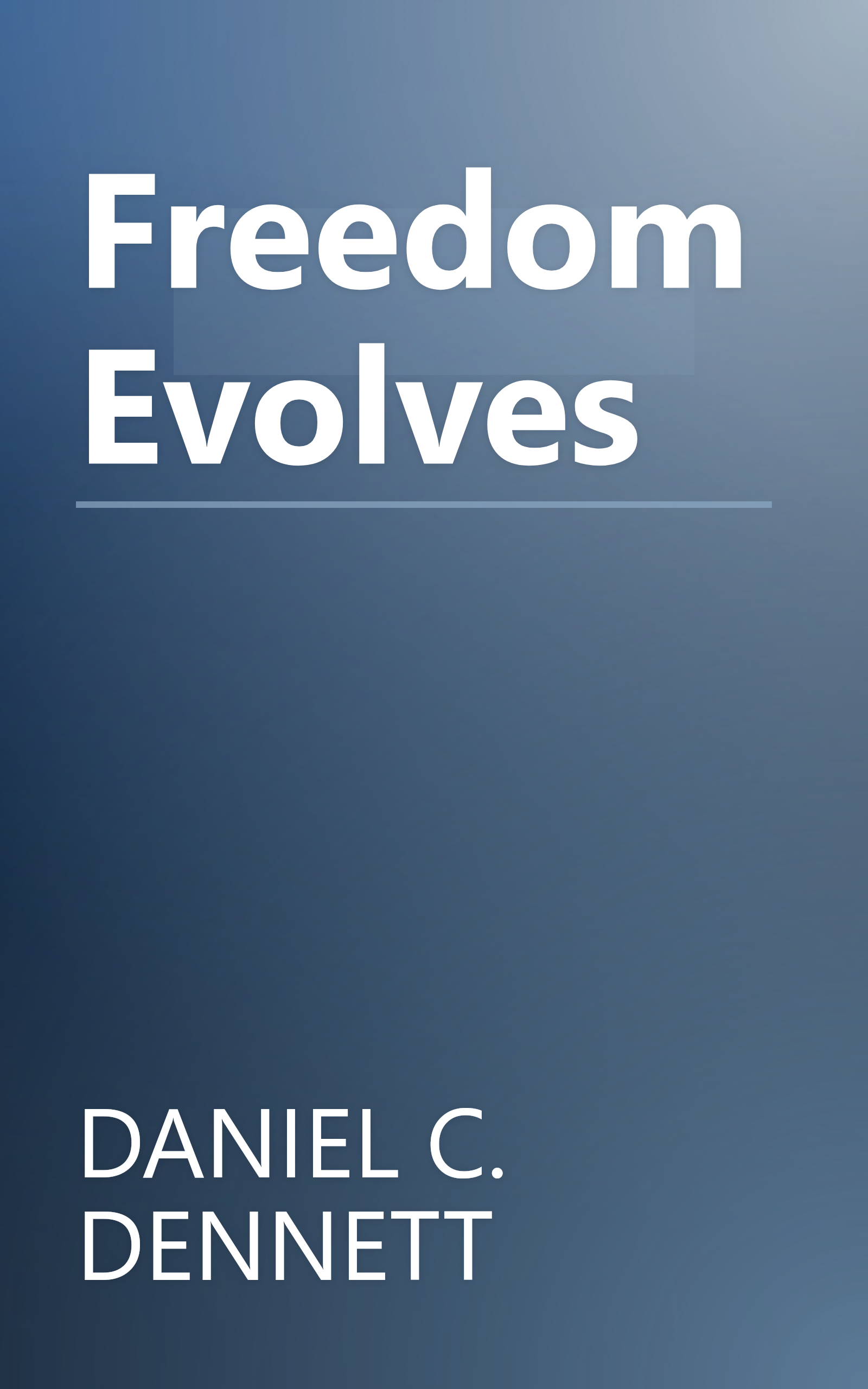 Freedom Evolves book cover