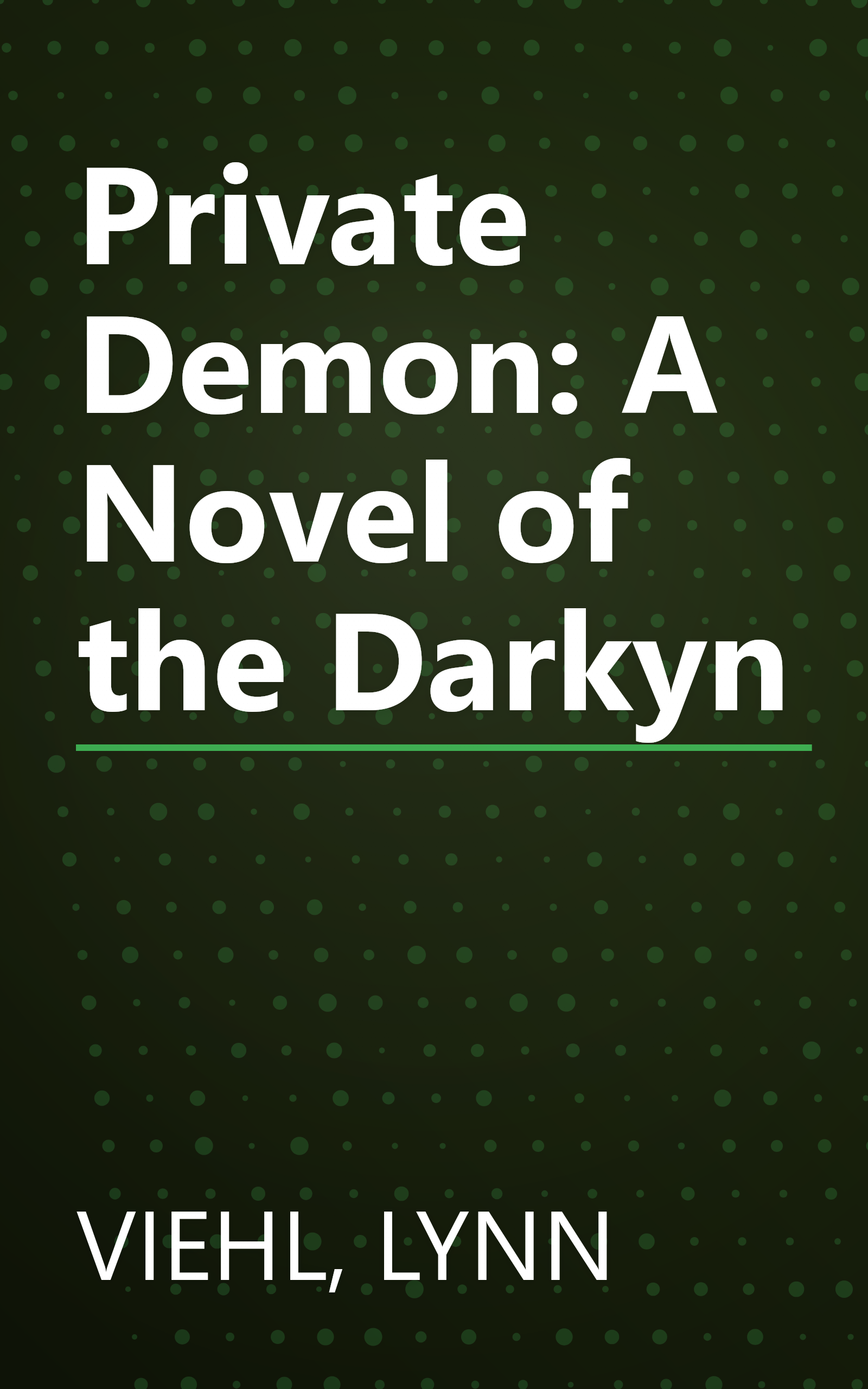 Private Demon: A Novel of the Darkyn book cover
