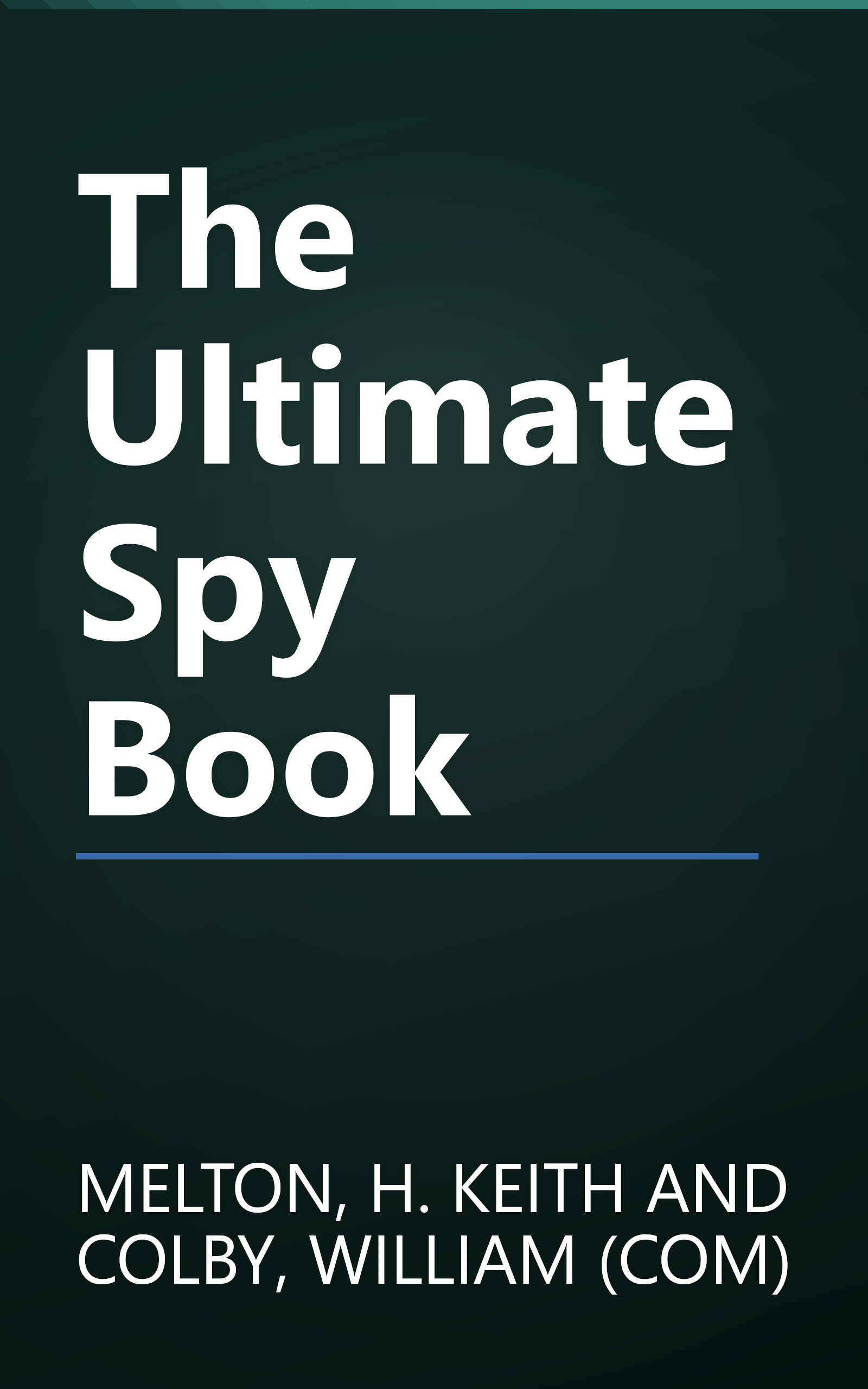 The Ultimate Spy Book book cover
