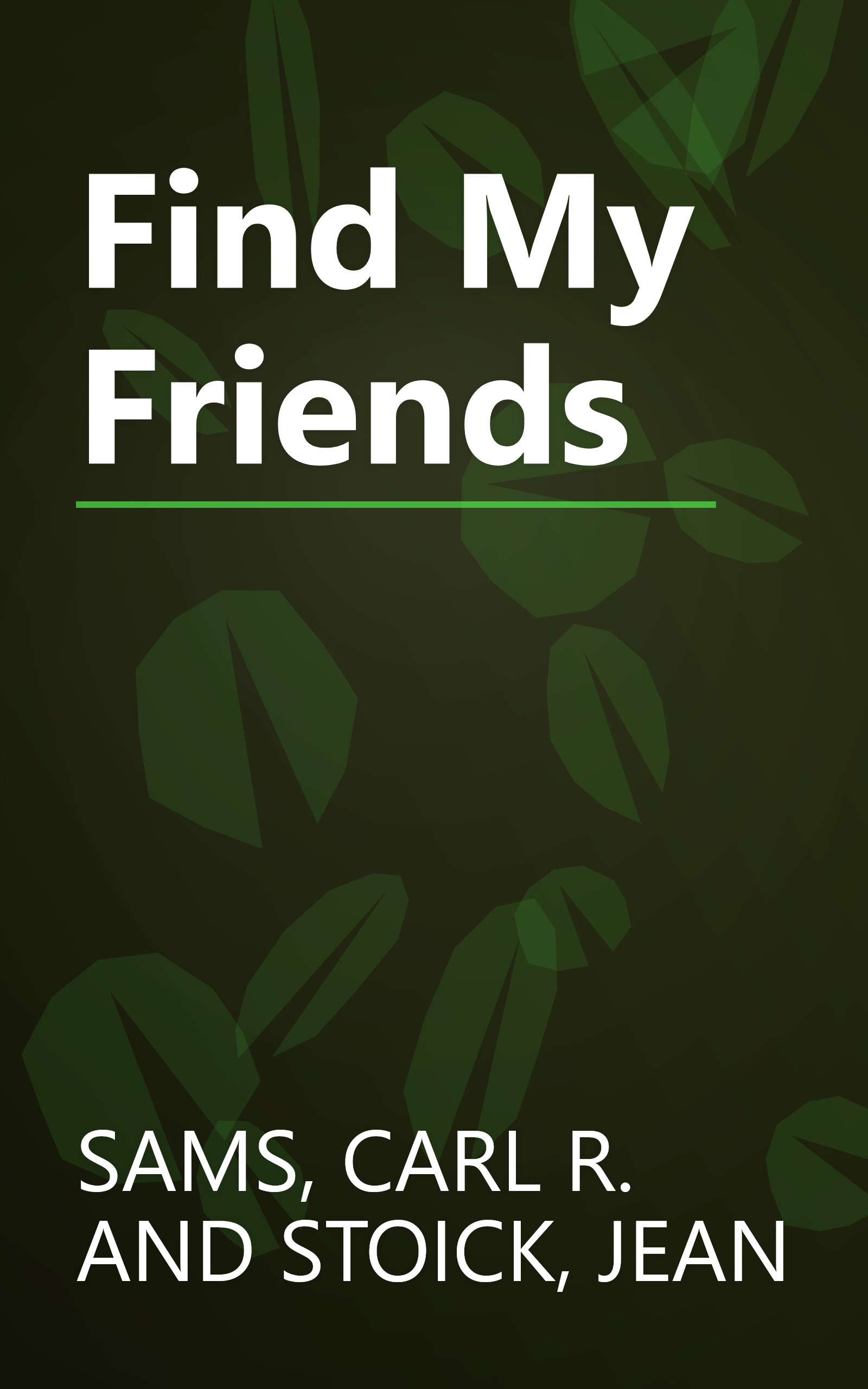 Find My Friends book cover