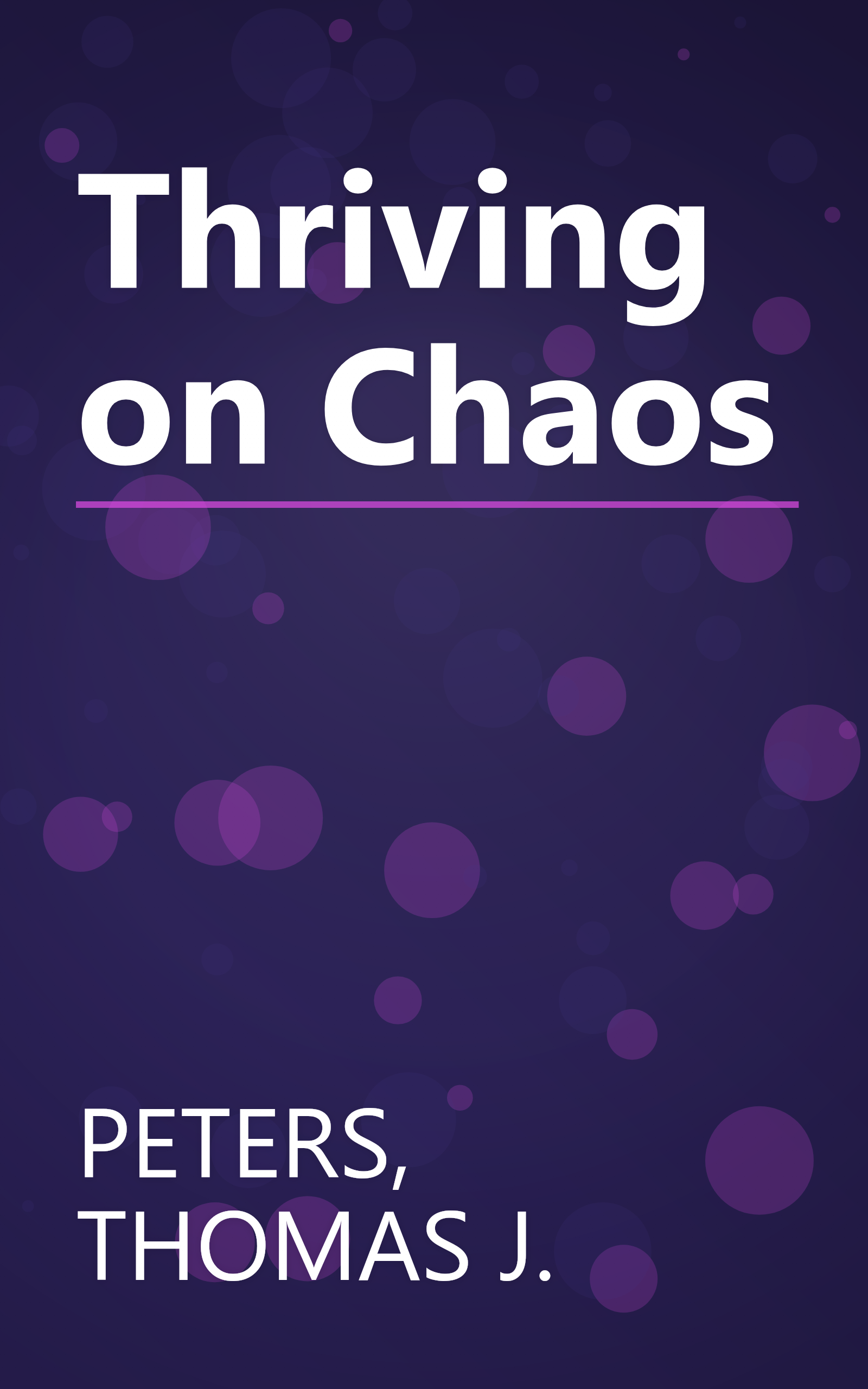 Thriving on Chaos book cover