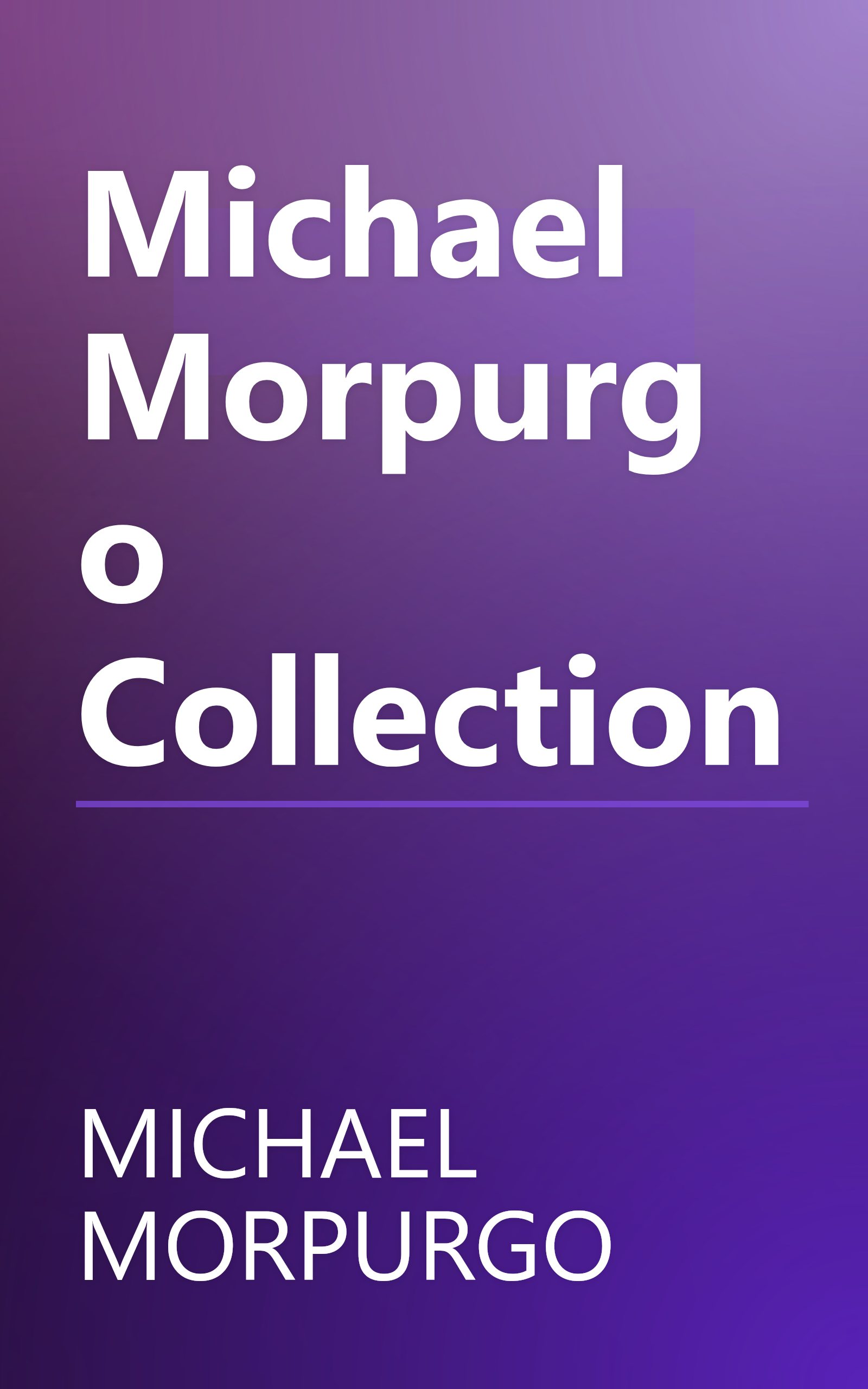 Michael Morpurgo Collection book cover