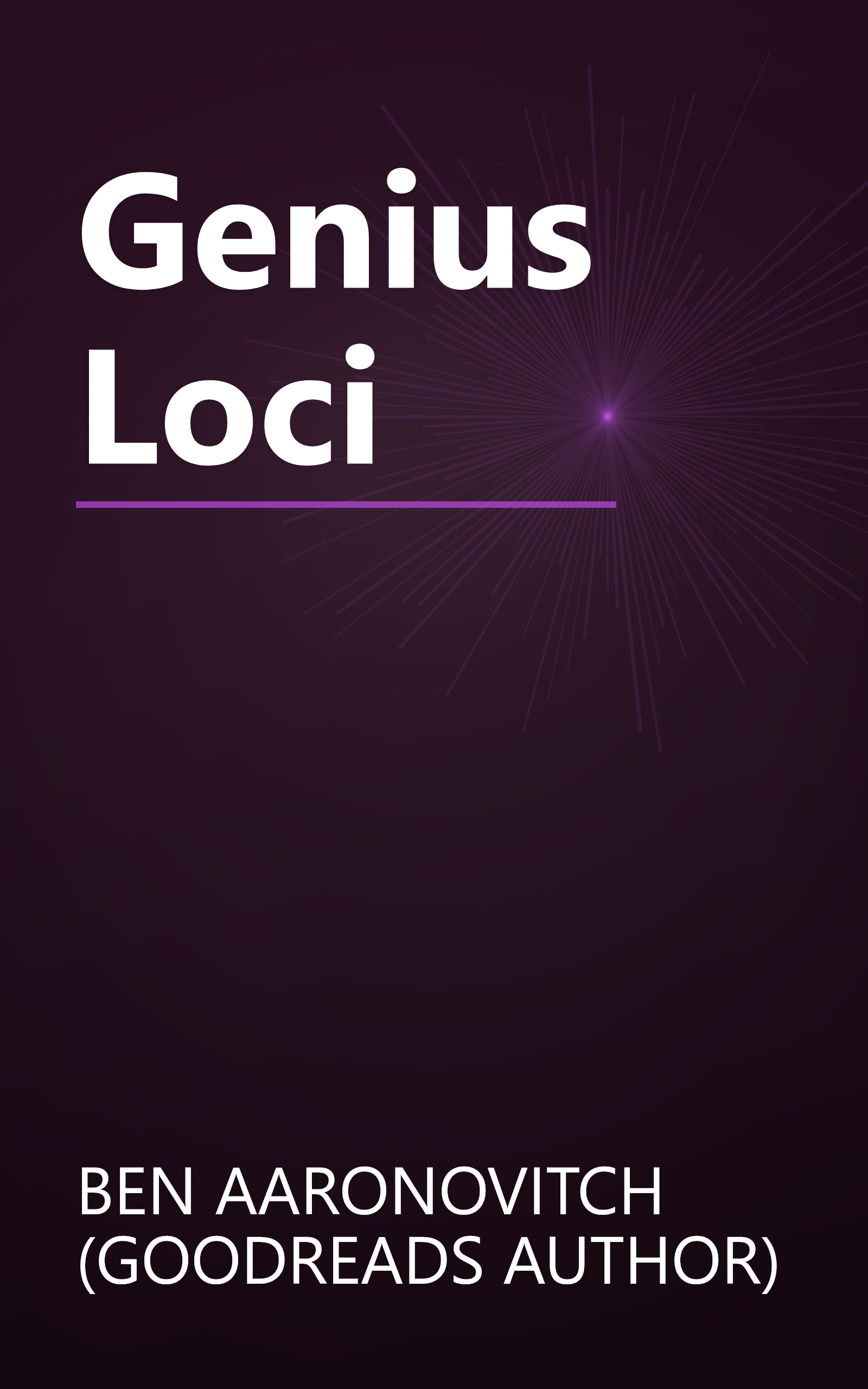 Genius Loci book cover