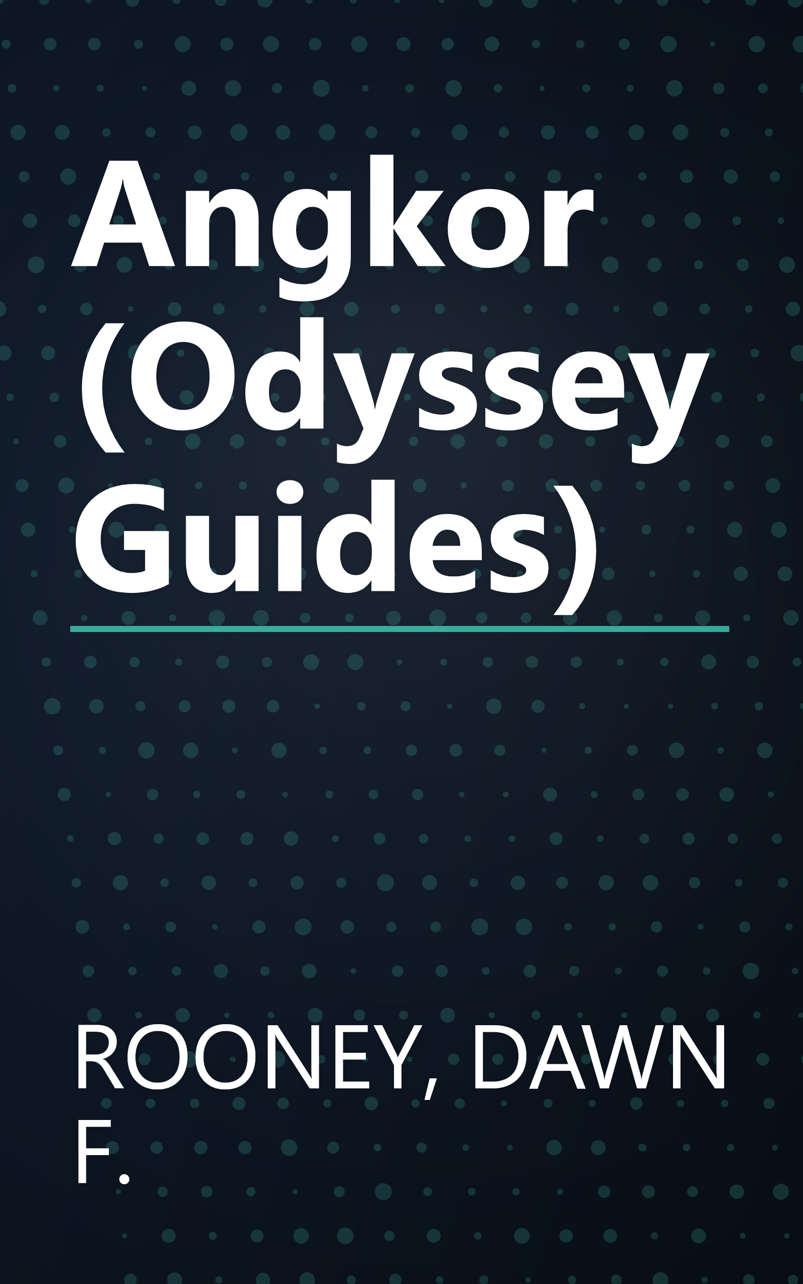 Angkor (Odyssey Guides) book cover