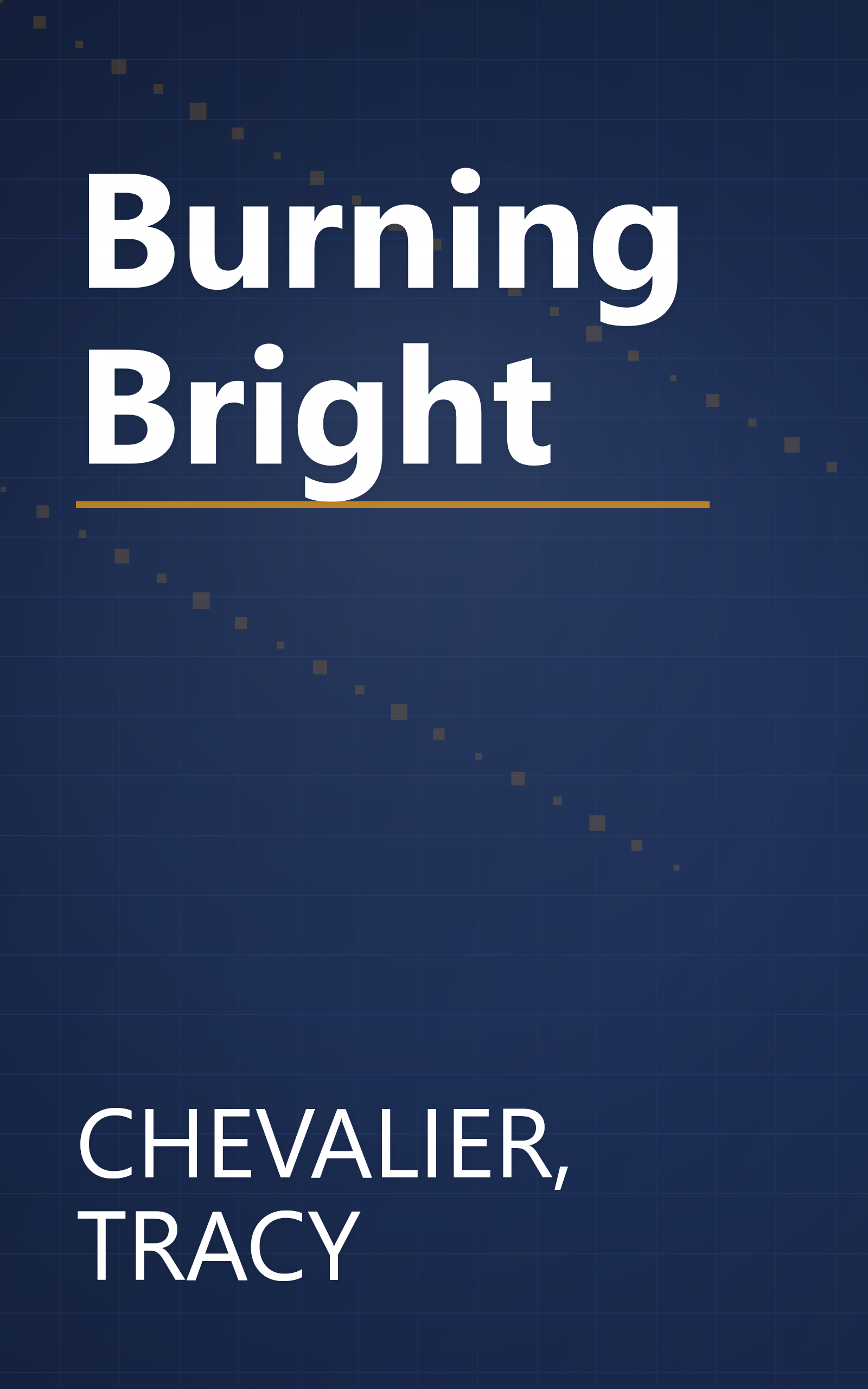 Burning Bright book cover