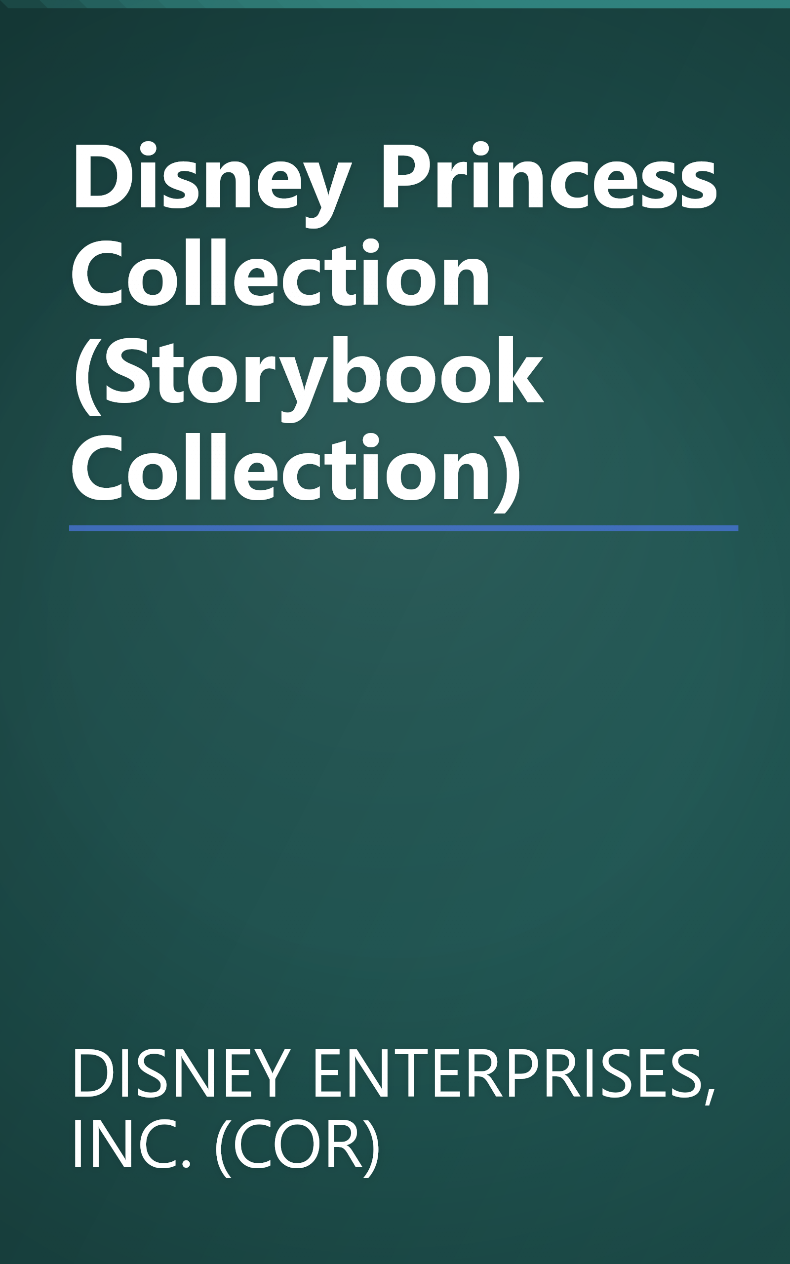 Disney Princess Collection (Storybook Collection) book cover