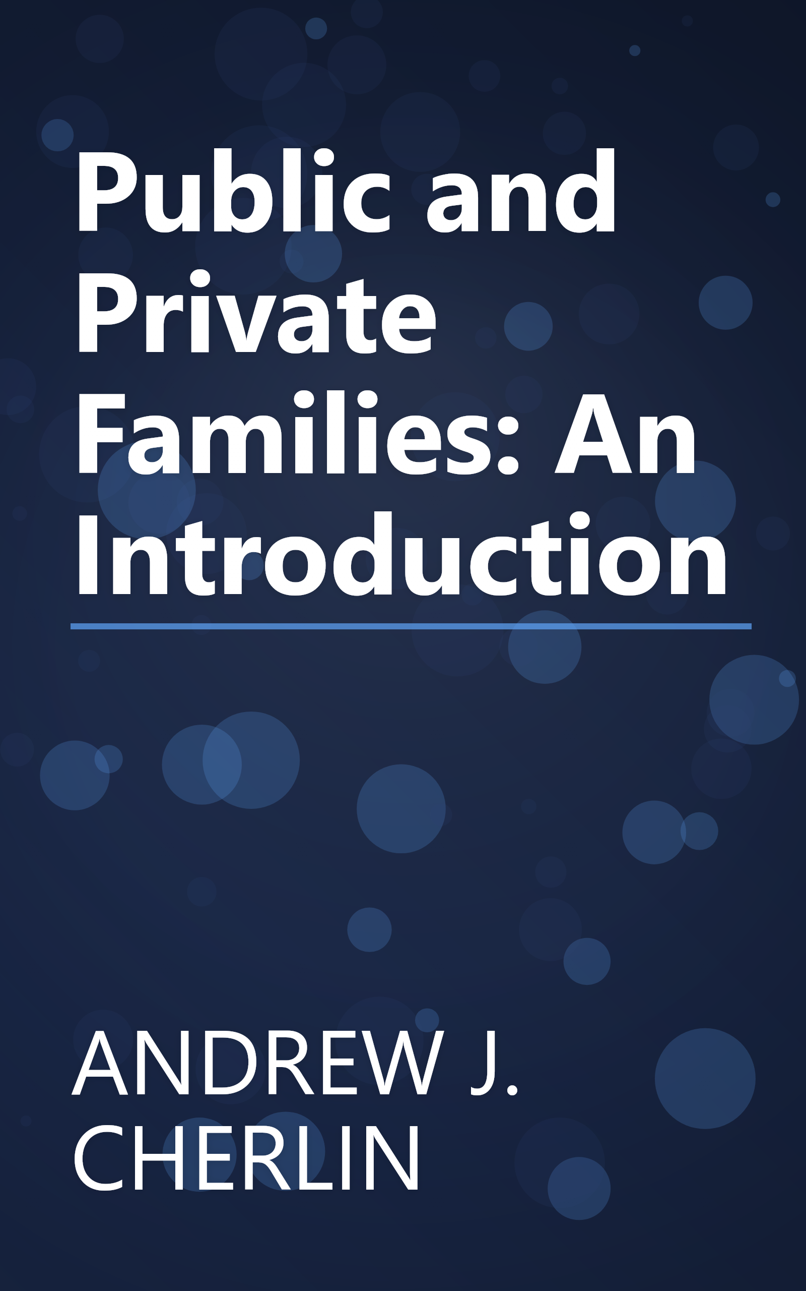 Public and Private Families: An Introduction book cover