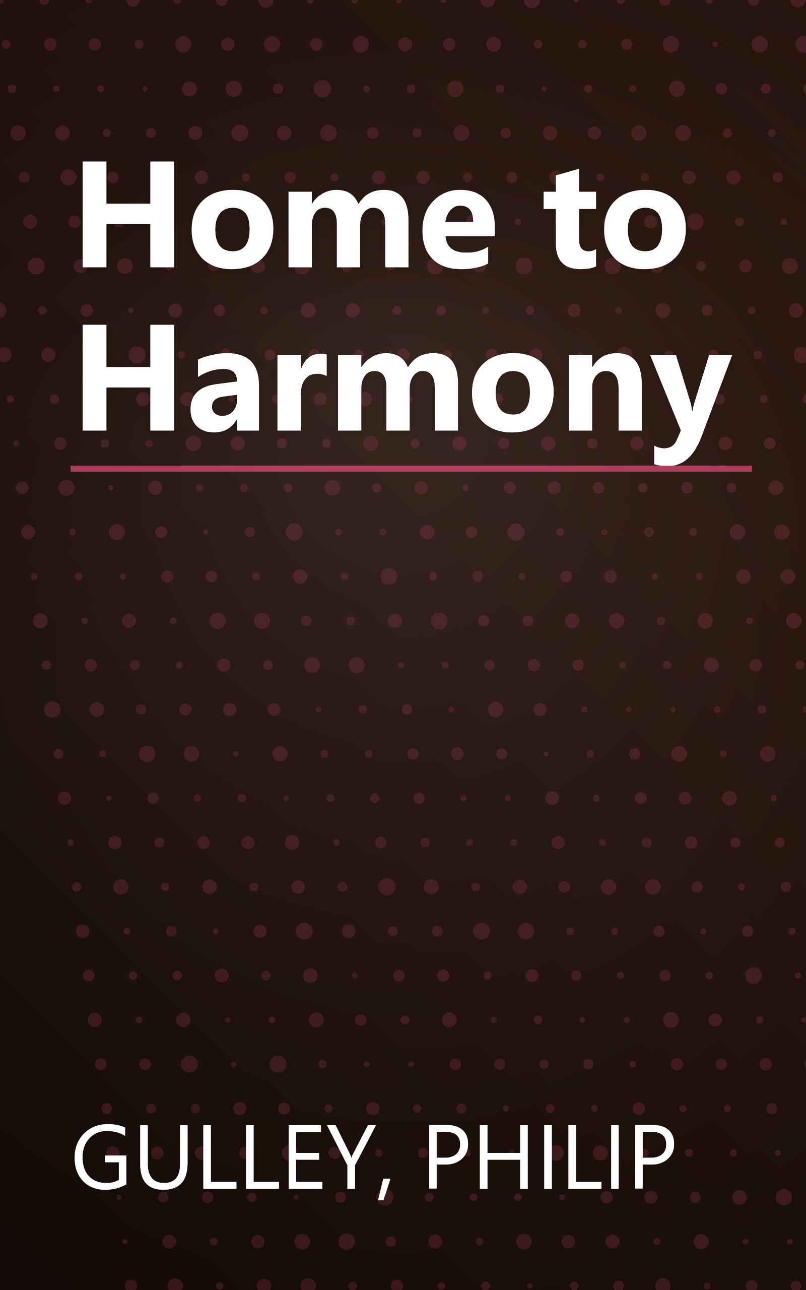 Home to Harmony book cover
