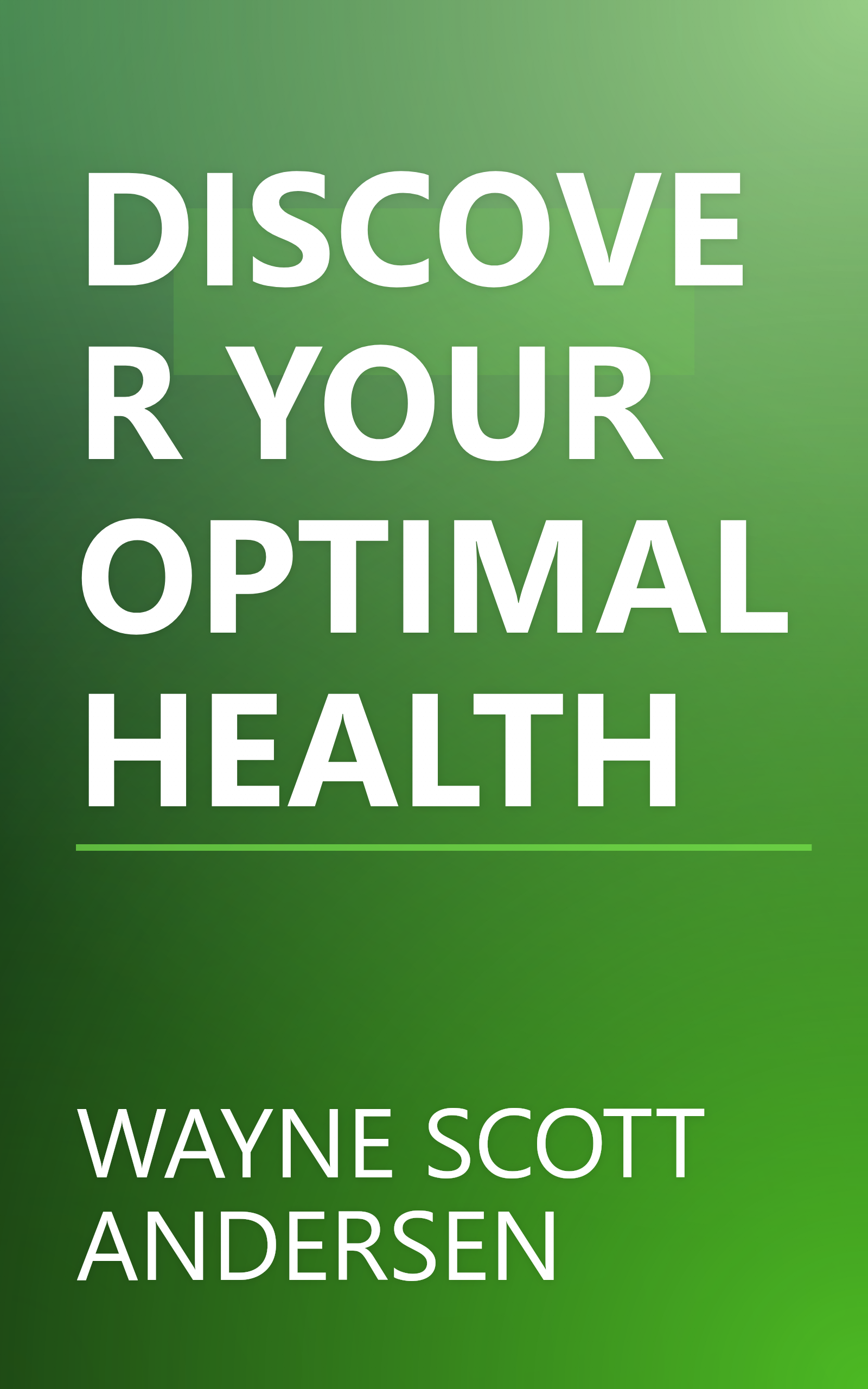 DISCOVER YOUR OPTIMAL HEALTH book cover