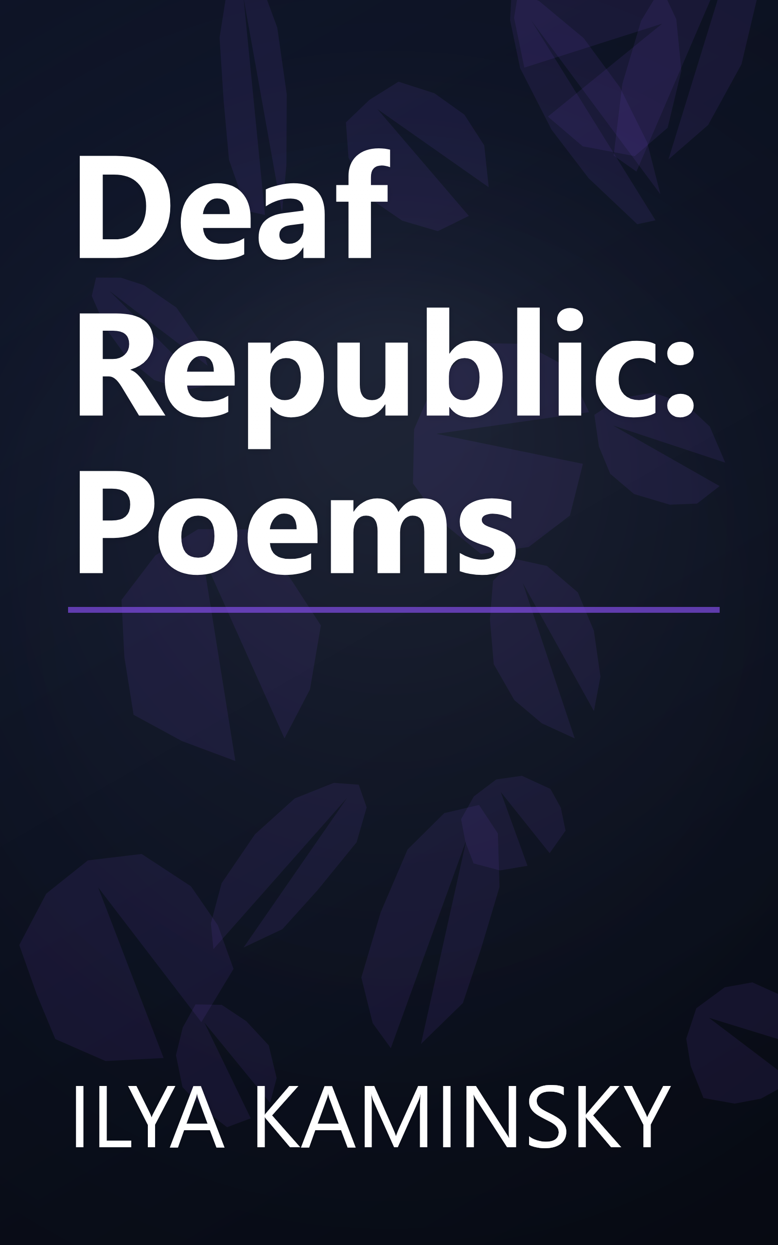 Deaf Republic: Poems book cover