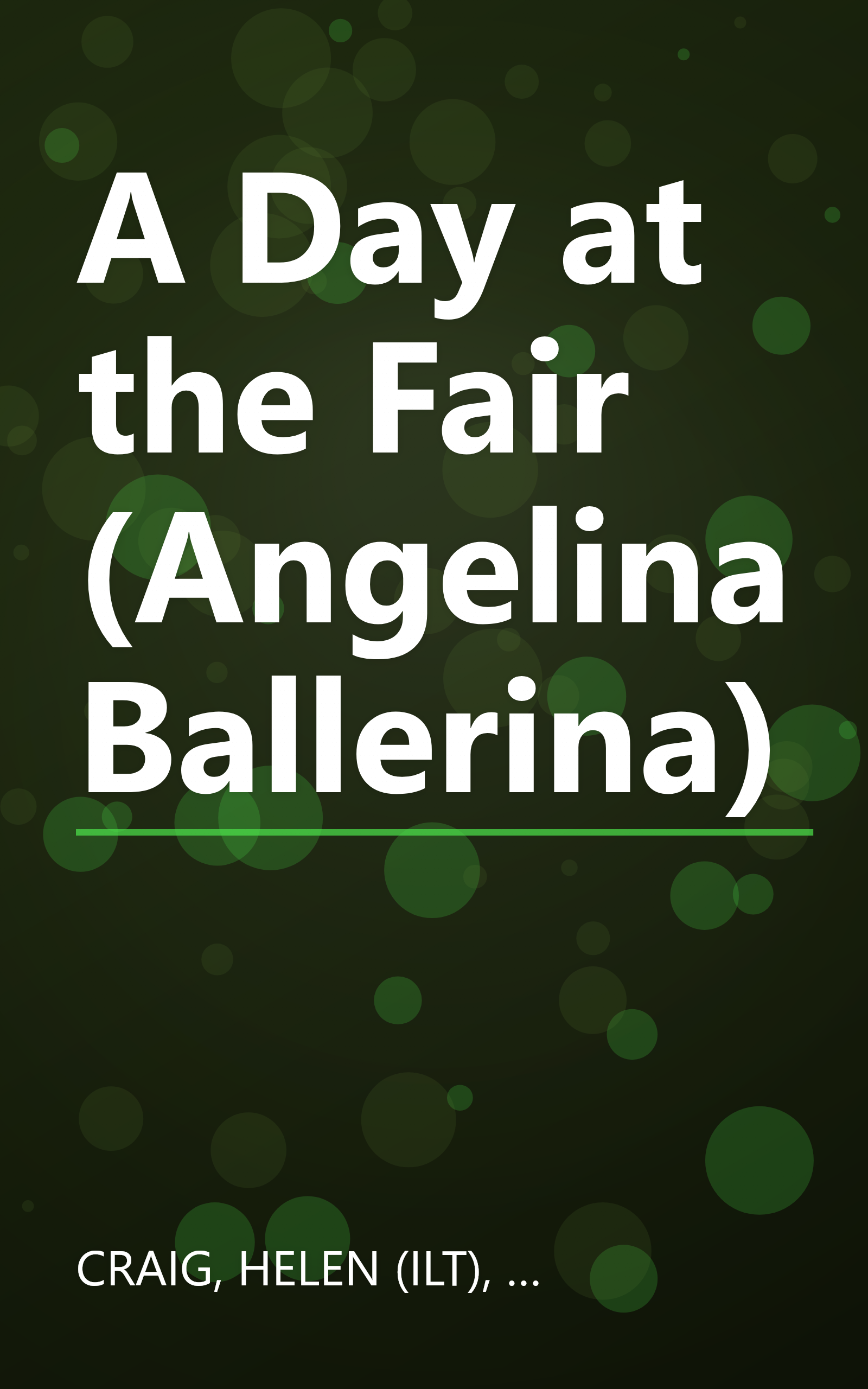 A Day at the Fair (Angelina Ballerina) book cover
