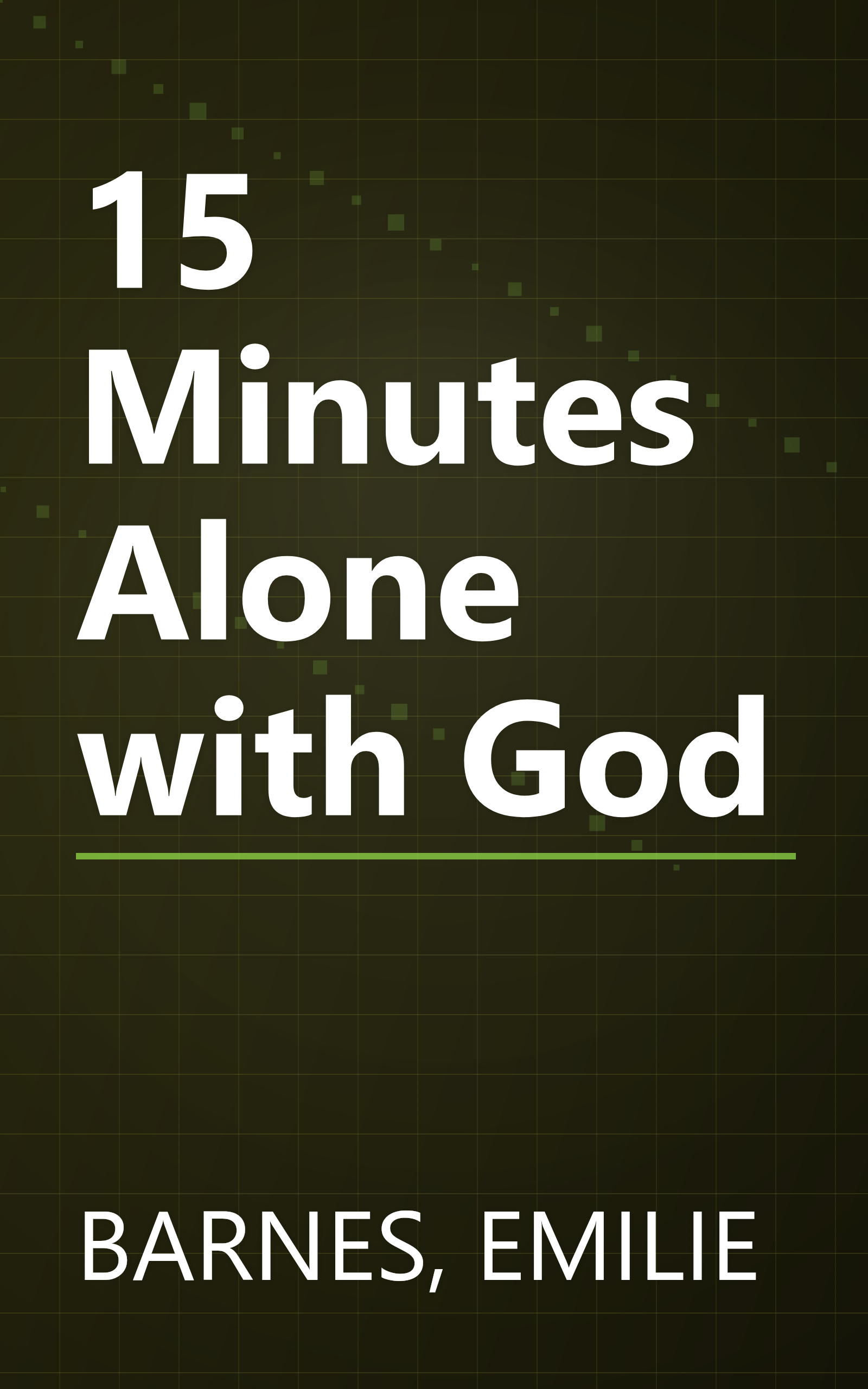 15 Minutes Alone with God book cover