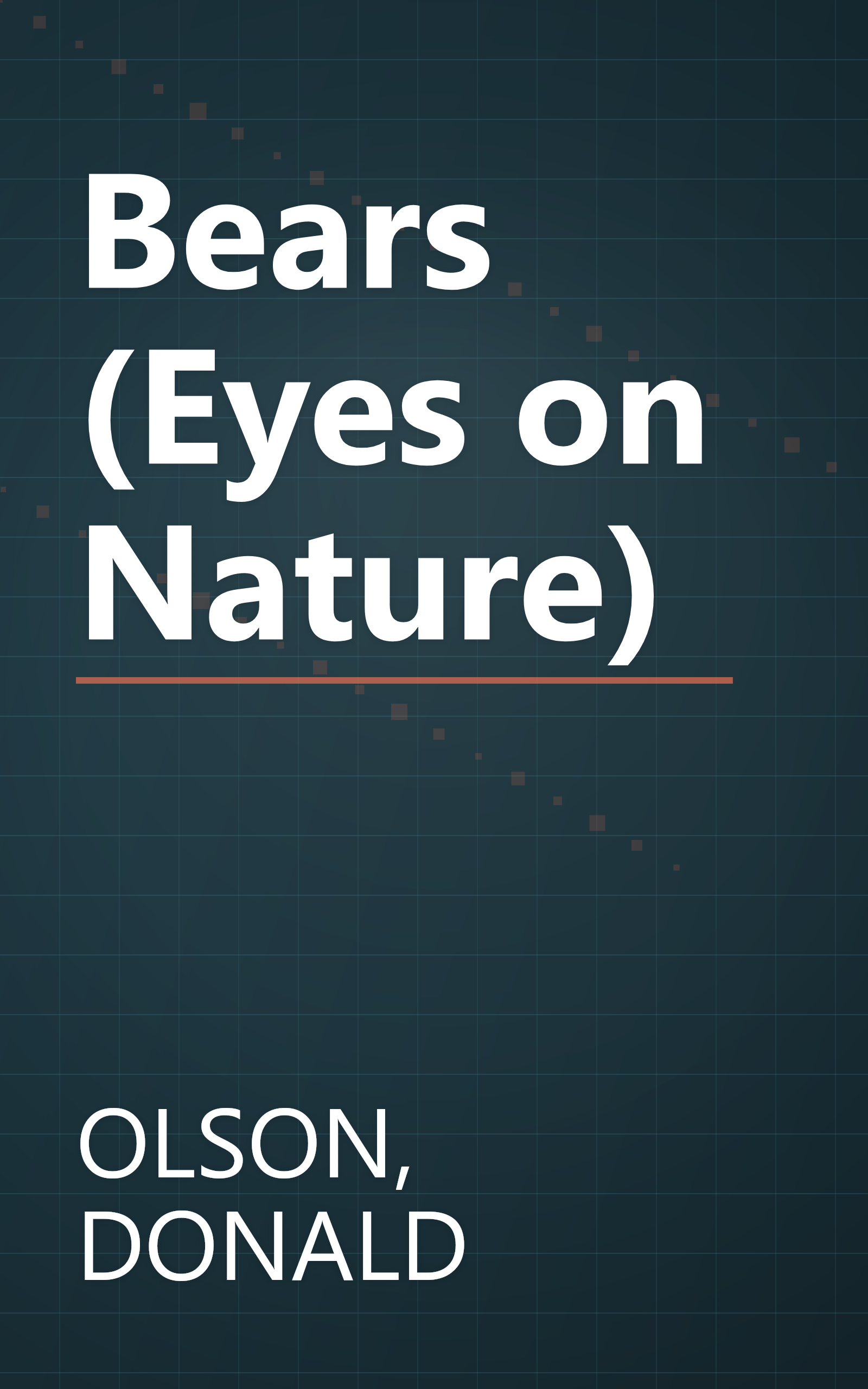 Bears (Eyes on Nature) book cover