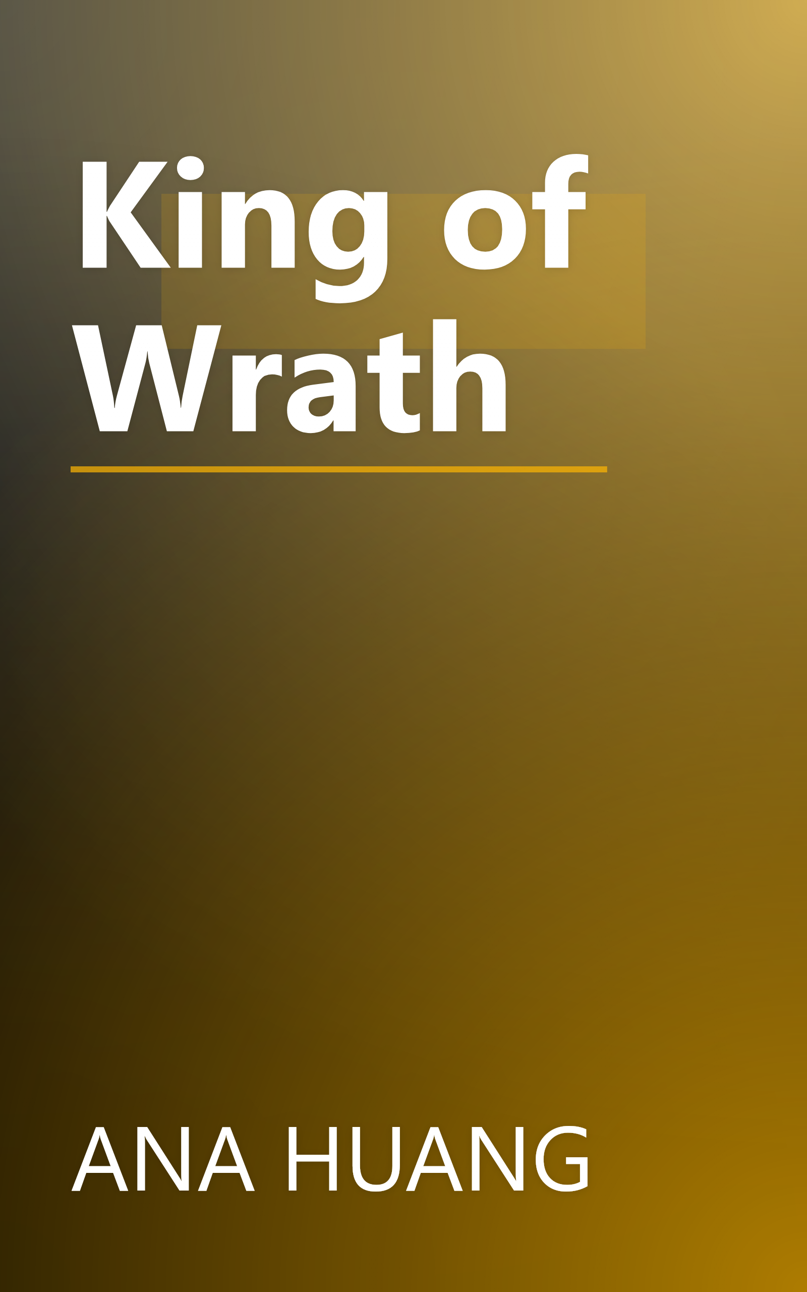King of Wrath book cover