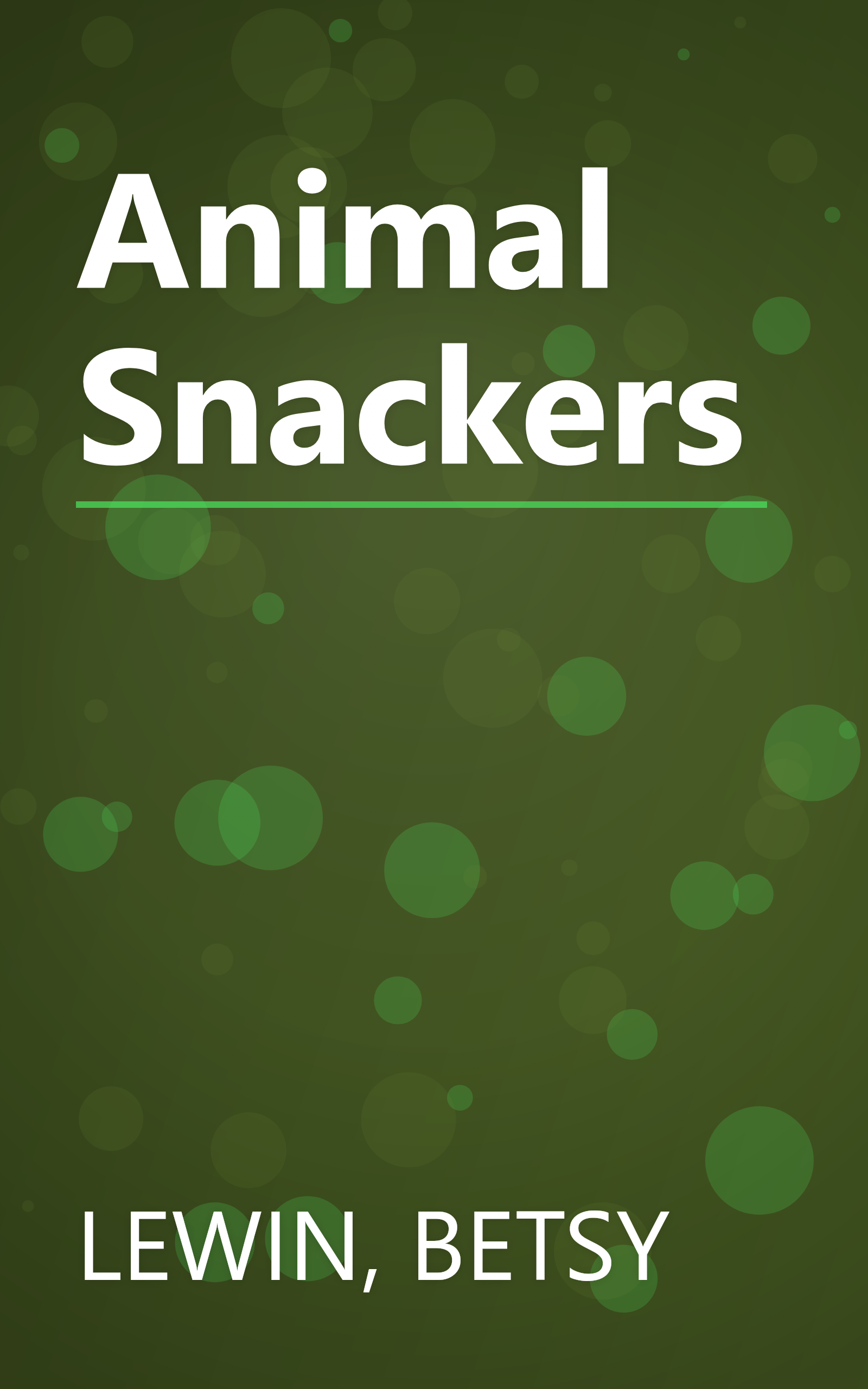 Animal Snackers book cover