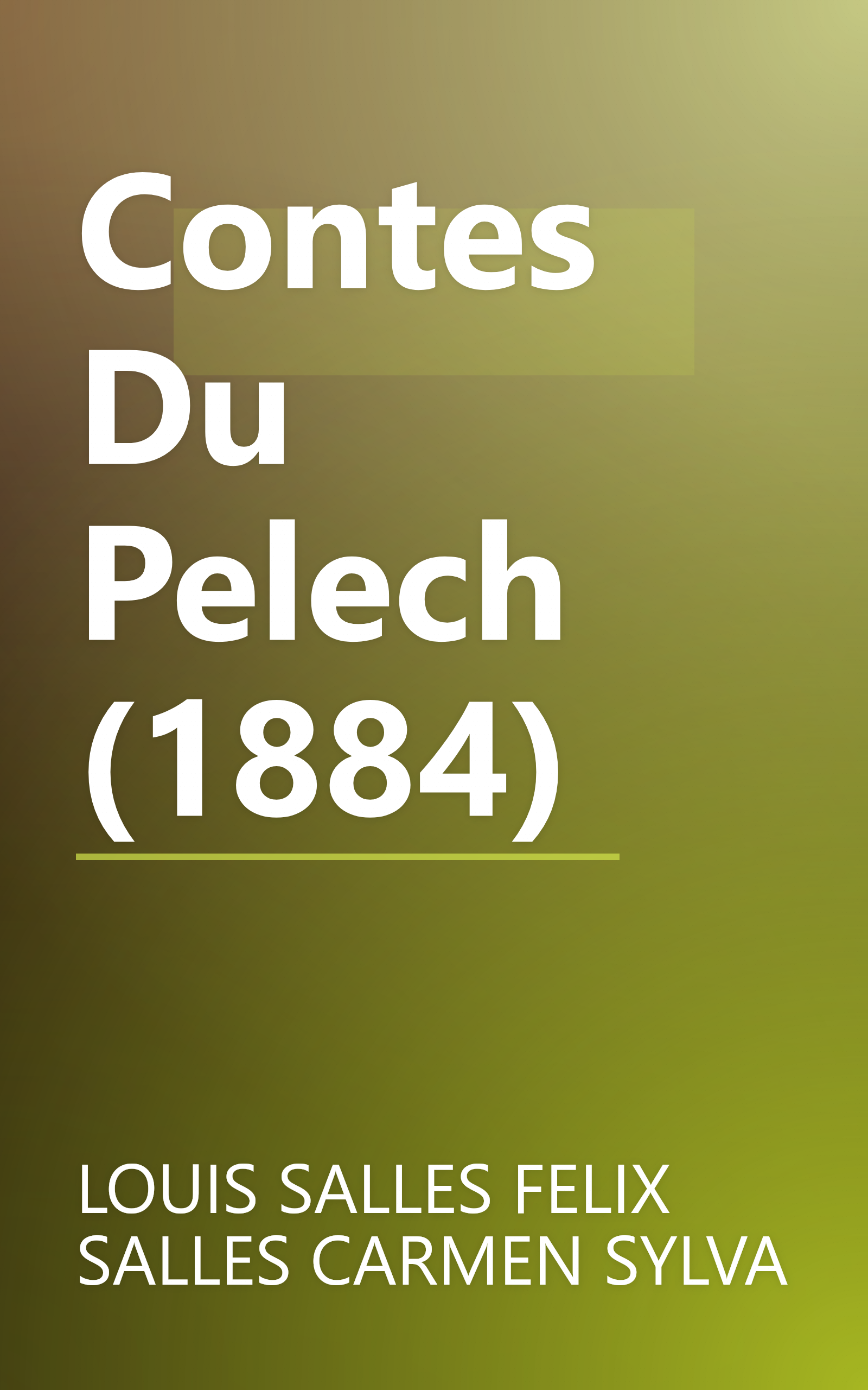 Contes Du Pelech (1884) book cover