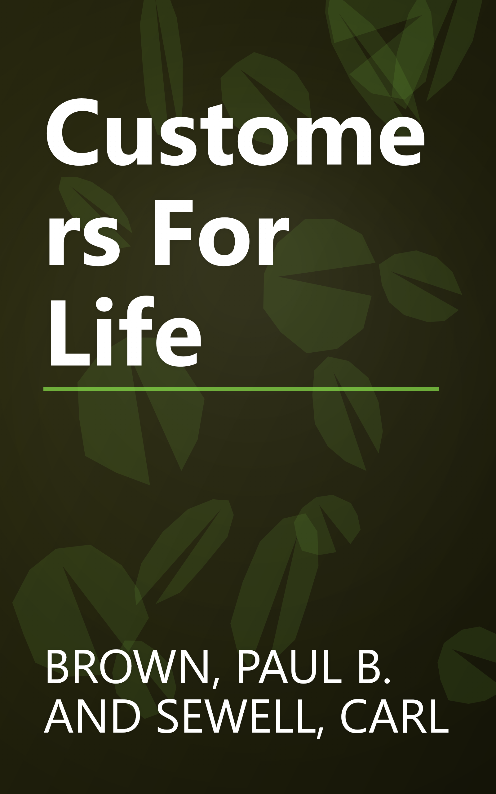 Customers For Life book cover