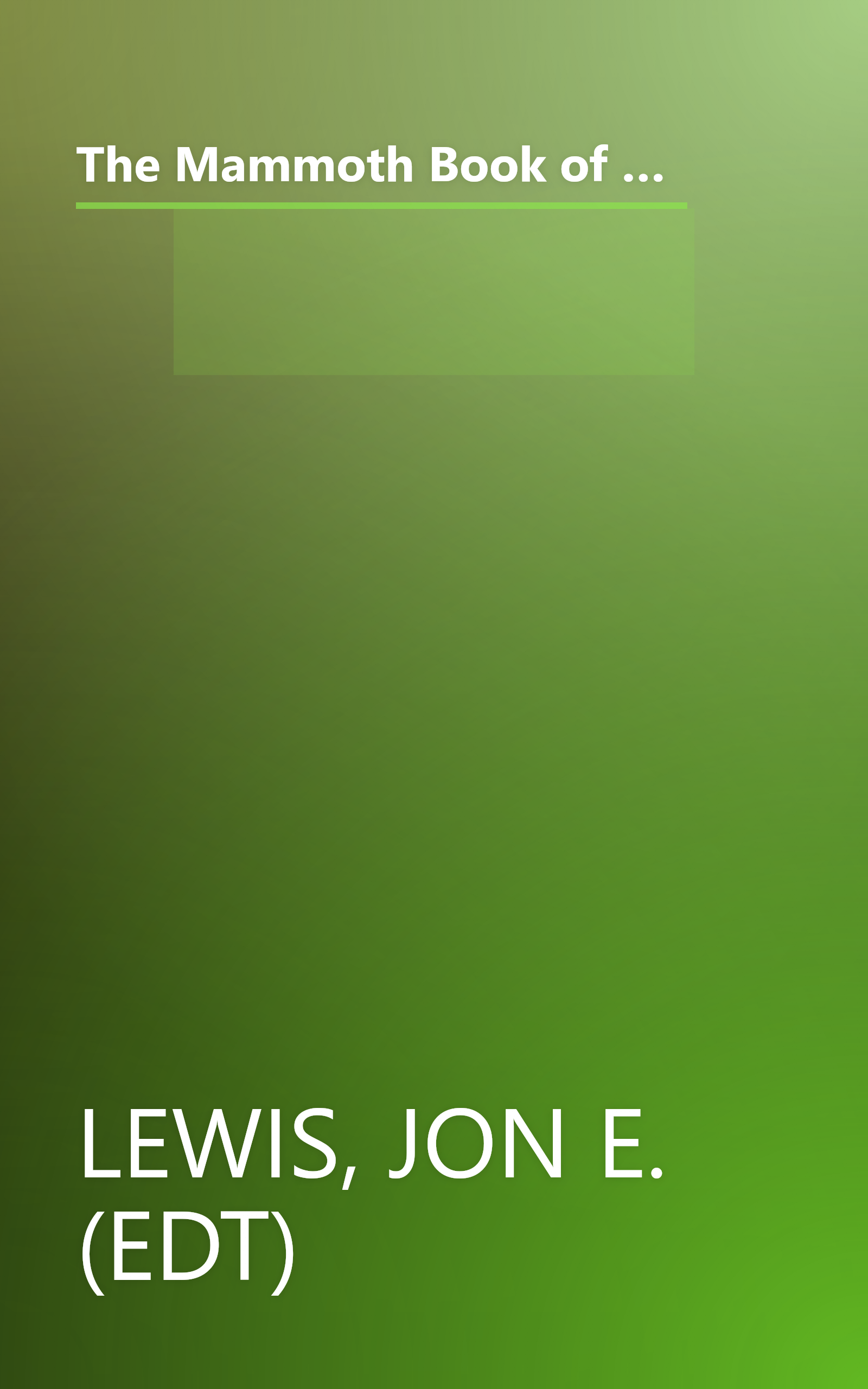 The Mammoth Book of Fighter Pilots: Eyewitness Accounts of Air Combat from the Red Baron to Today's Top Guns (Mammoth Books) book cover