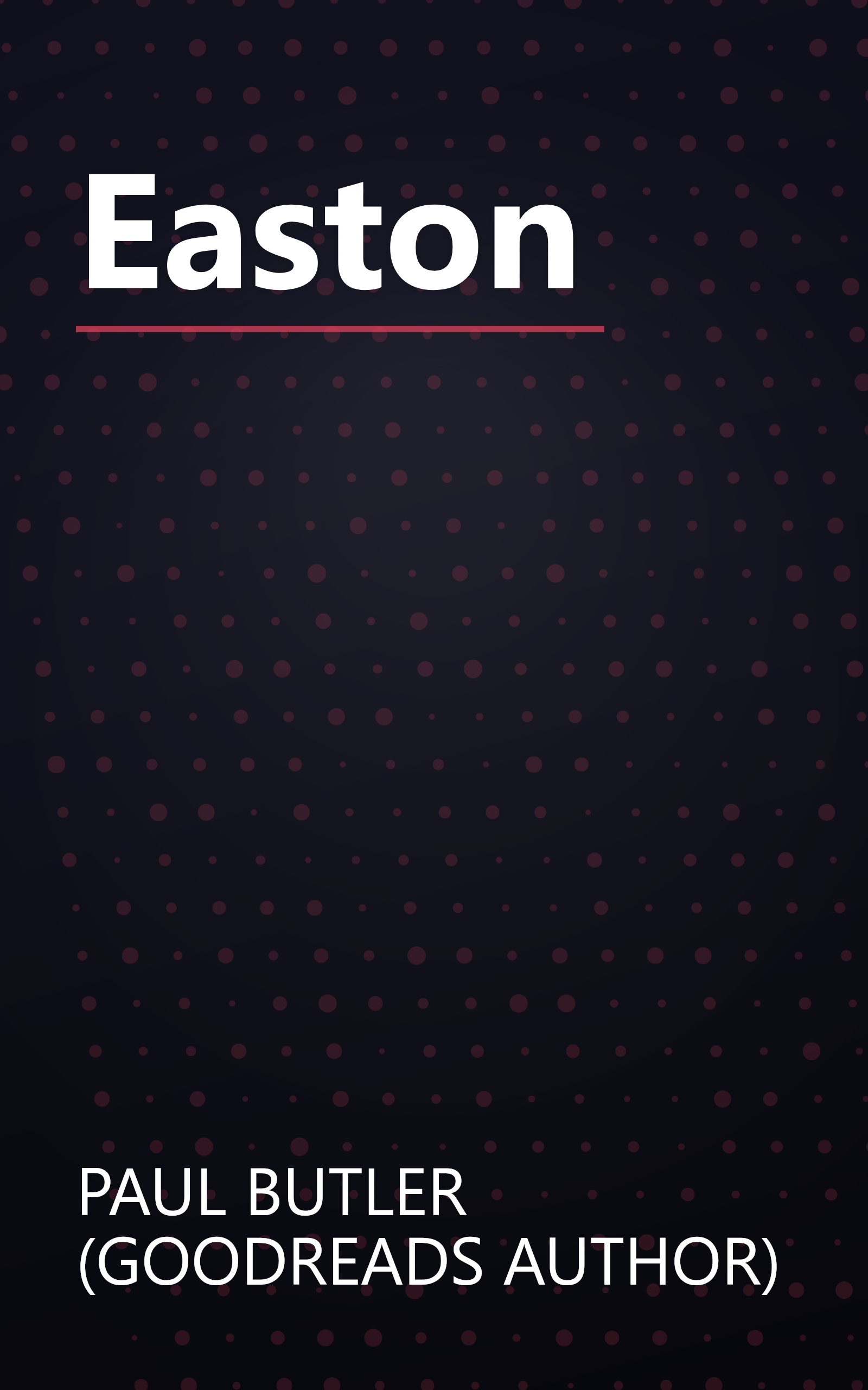 Easton book cover